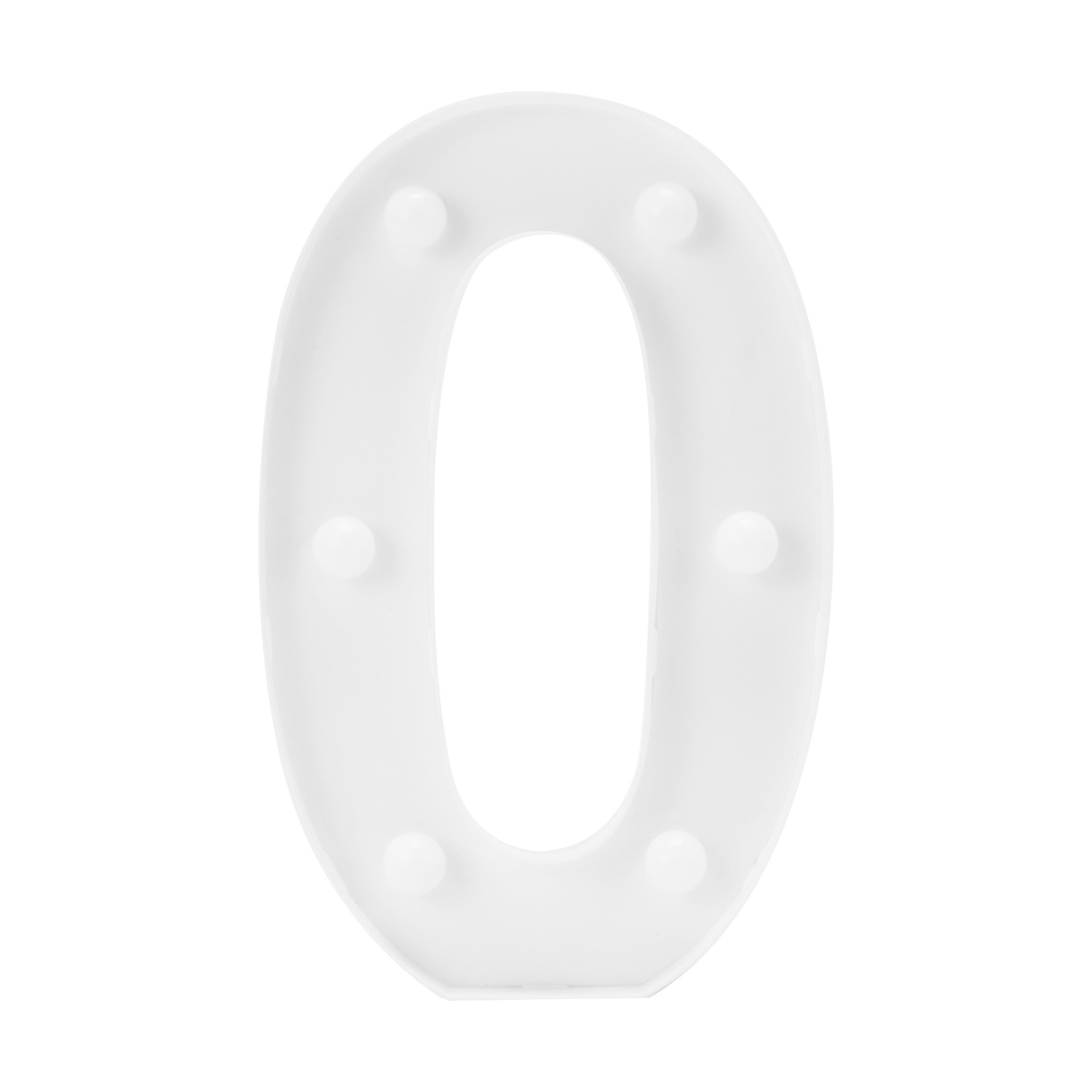 Light Up Number - 0 - Kmart