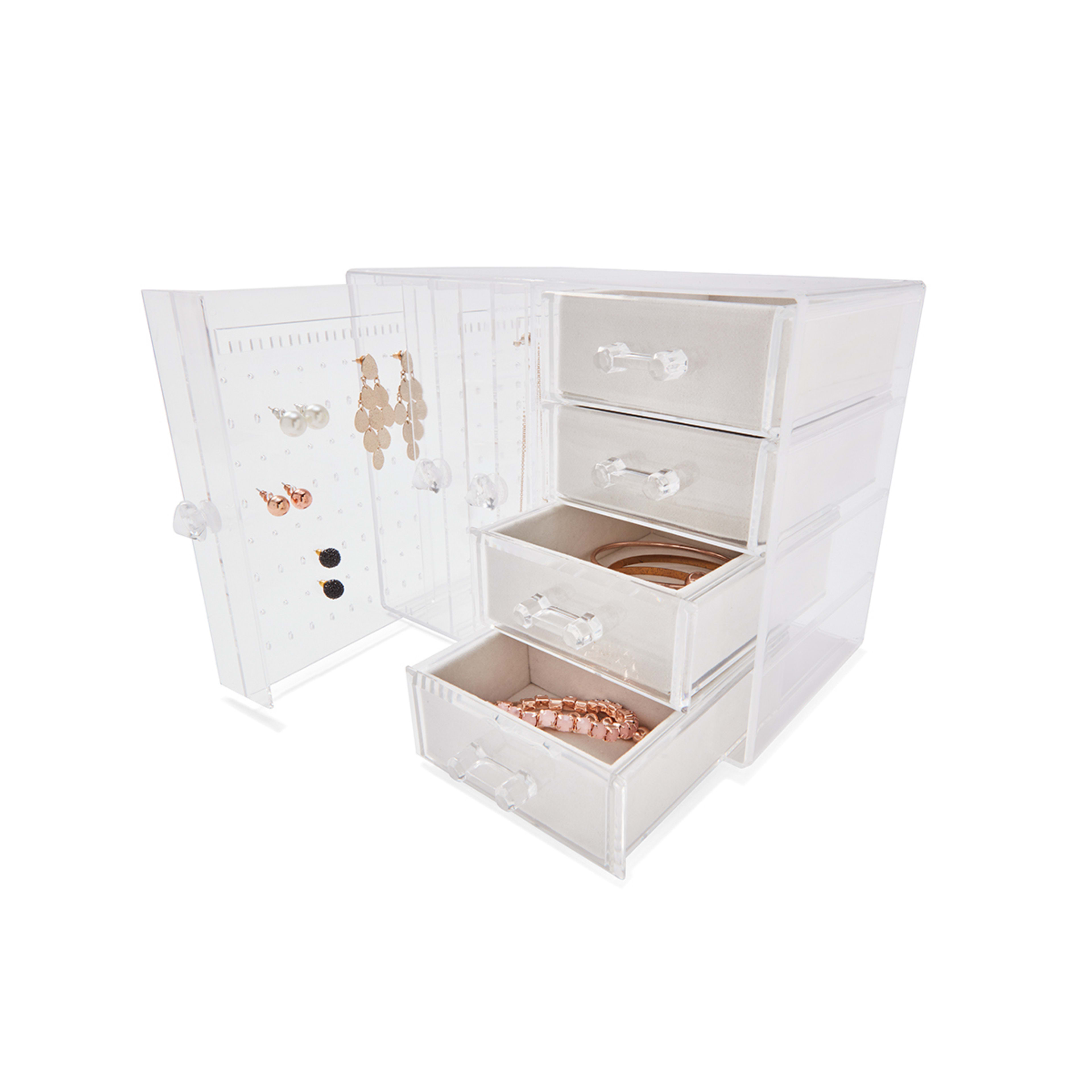 Clear Jewellery Box - Kmart