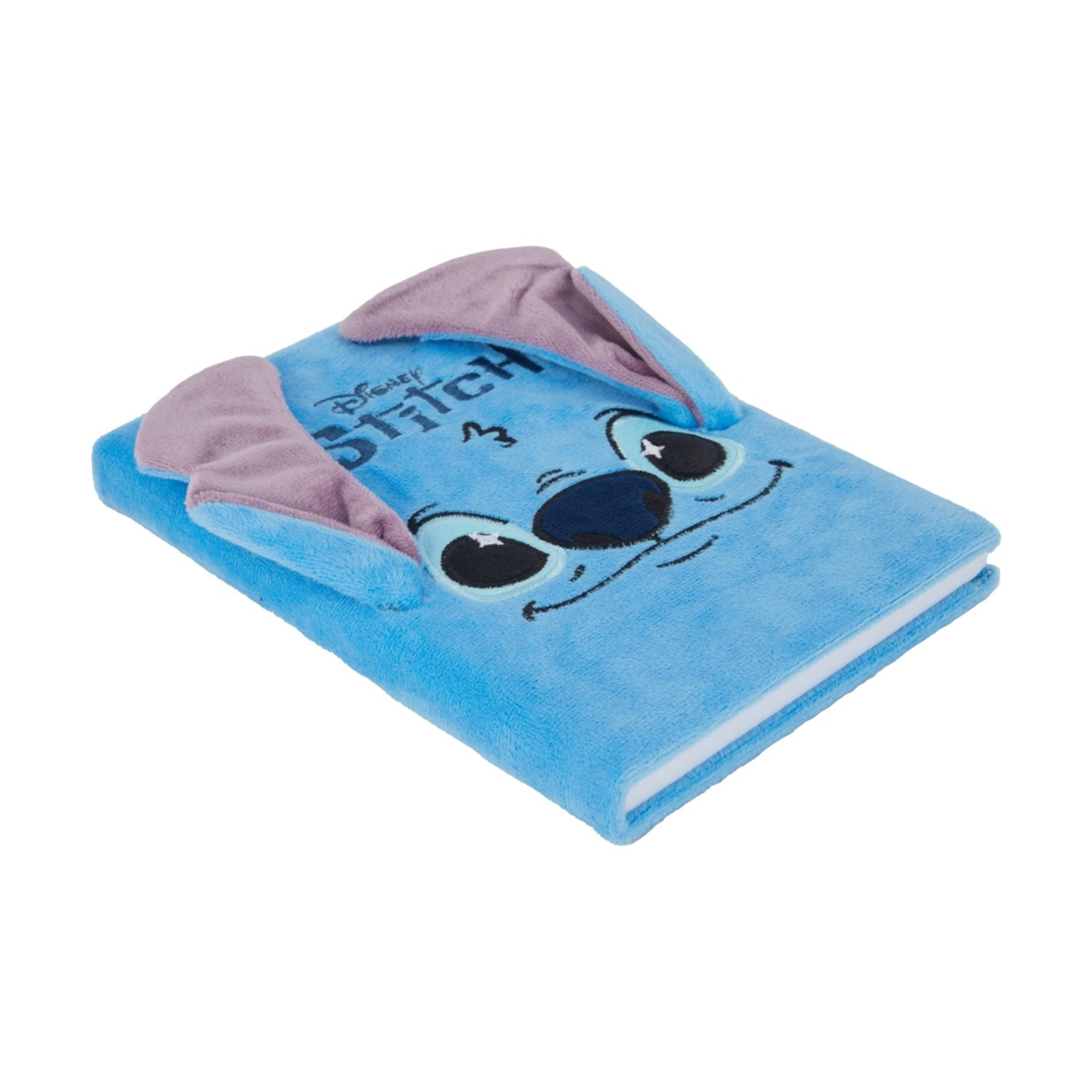 Disney Lilo & Stitch A5 Fluffy Journal - Kmart NZ
