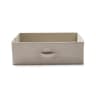 Linen Look Underbed Storage Box - Beige - Kmart