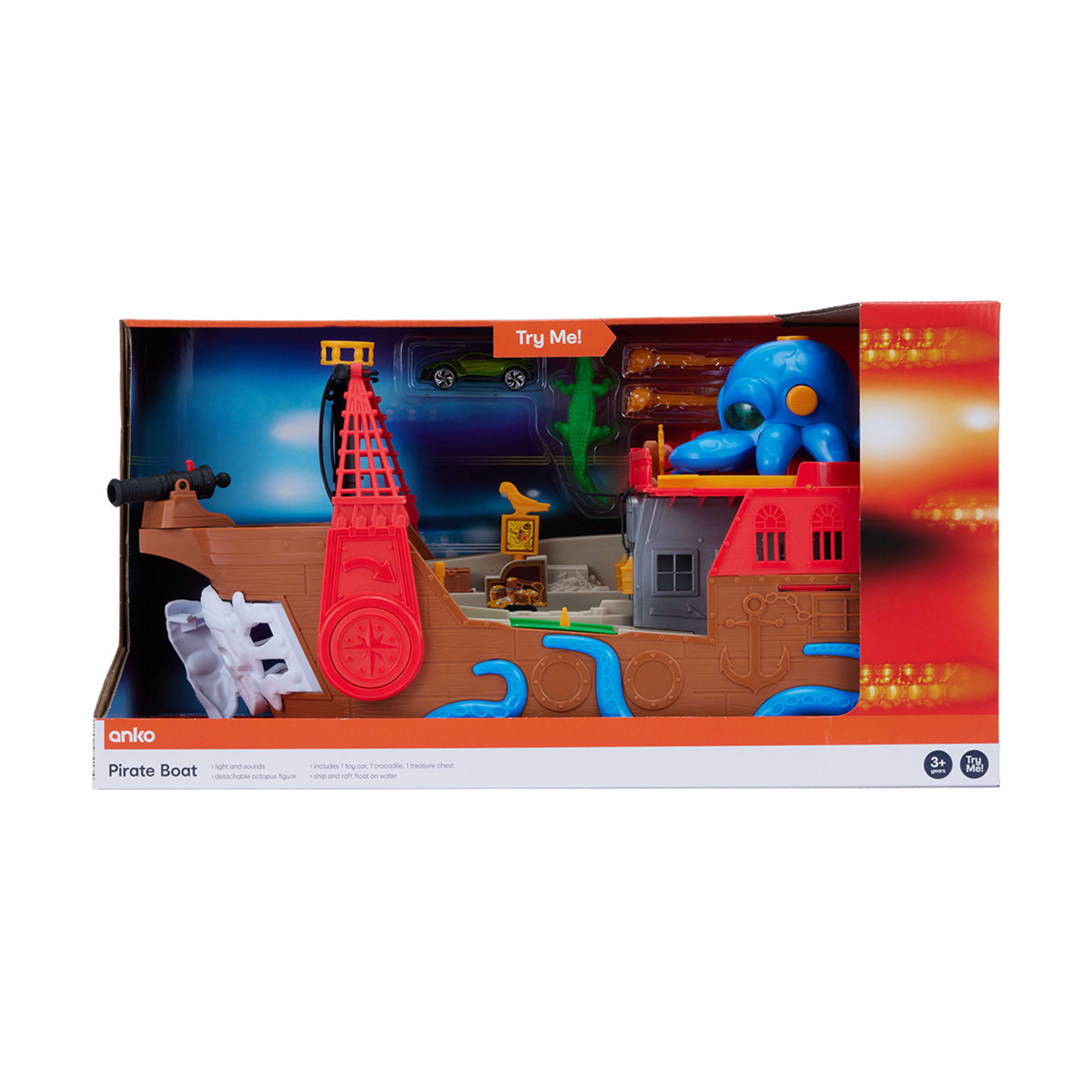 Pirate Boat Playset - Kmart