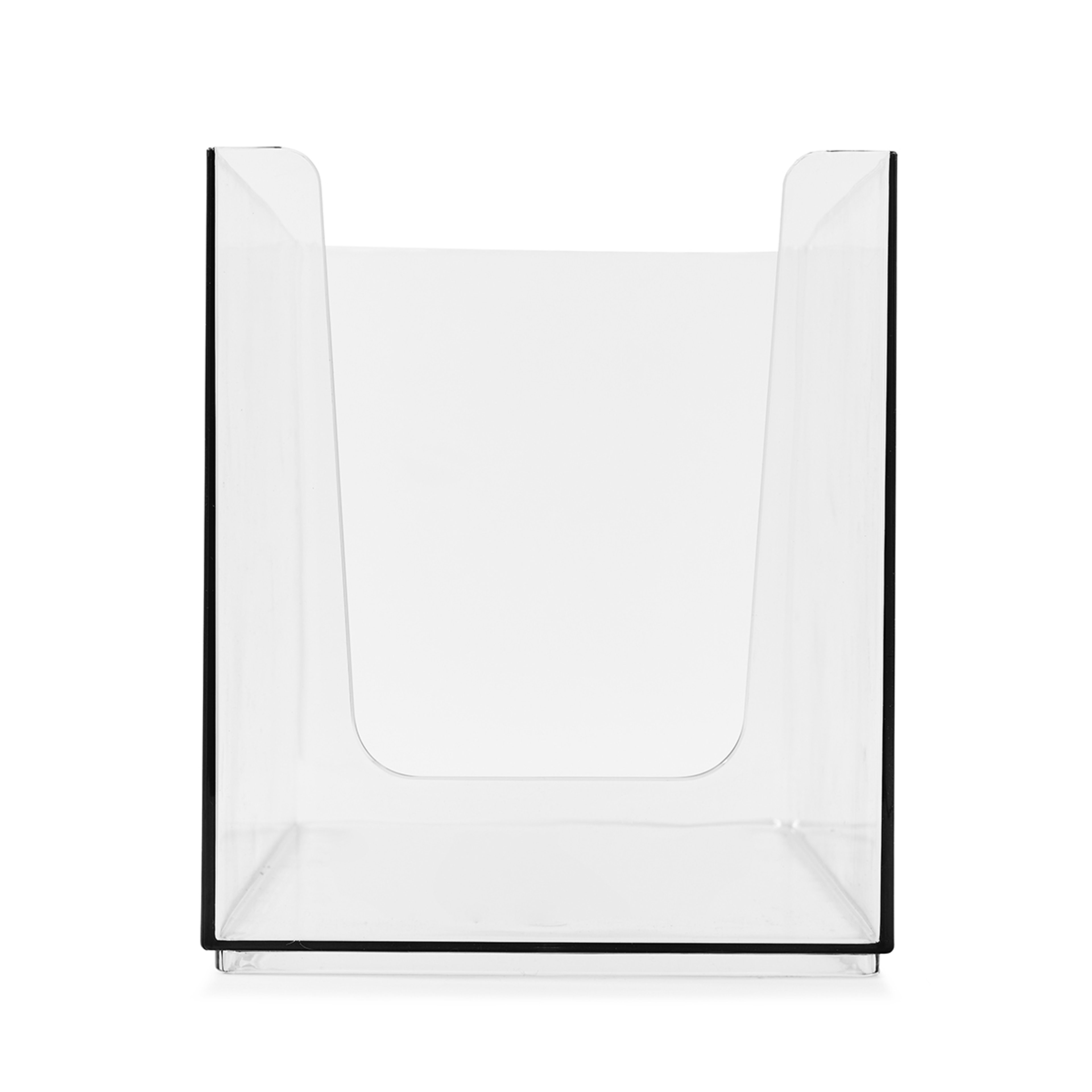 10L Clear Narrow Open Front Bin - Kmart