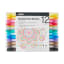 12 Pack Dual End Dot Markers - Assorted Ink - Kmart