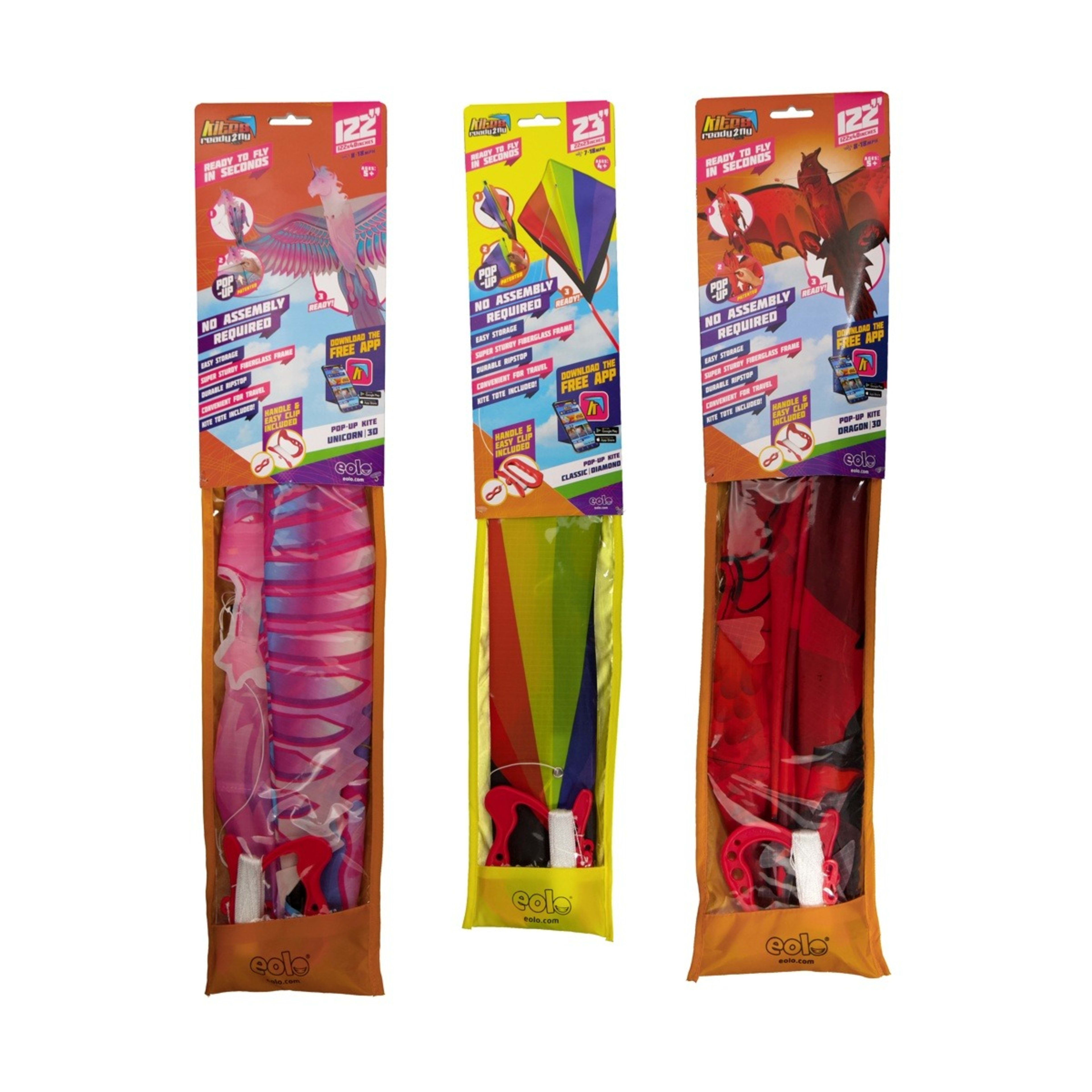 Kites Ready2fly 3D Pop-Up Kite - Assorted - Kmart
