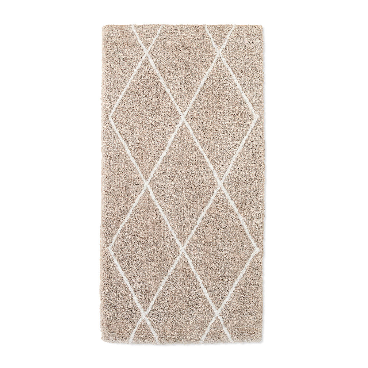 Trellis Rug - Natural, Small - 140cm x 70cm - Kmart