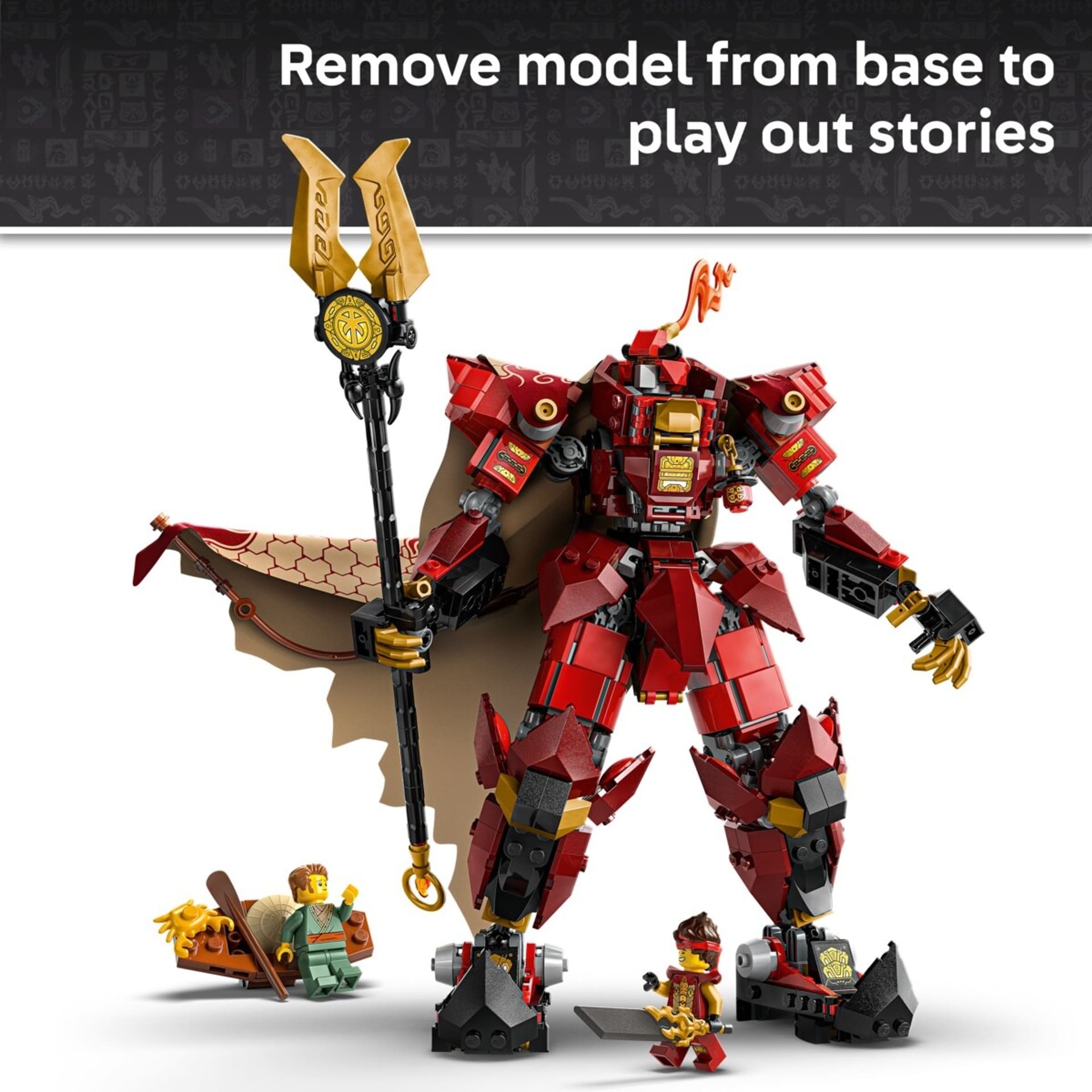 LEGO NINJAGO The Fire Knight Mech 71846 - Kmart