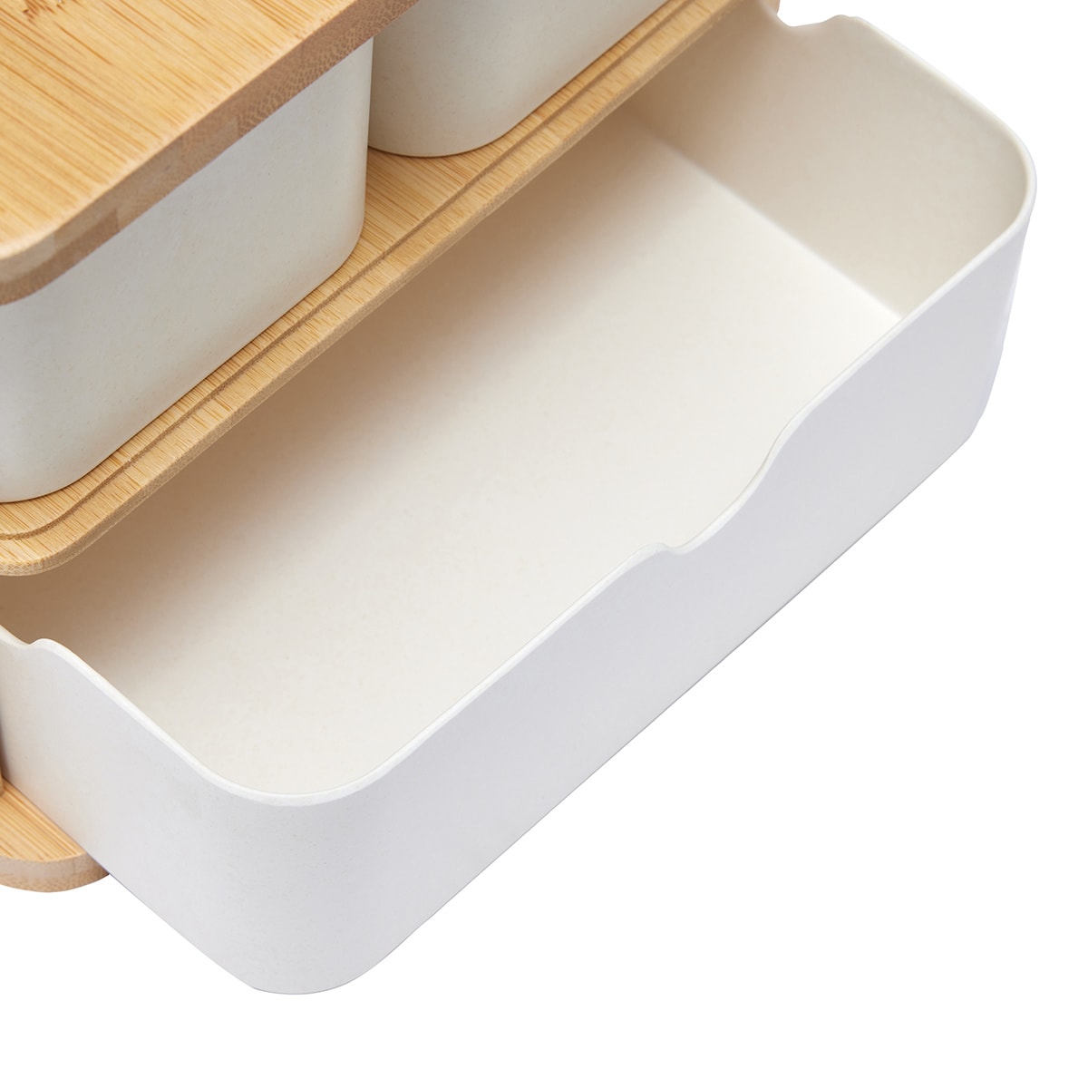 3 Drawer Bamboo Storage Unit - Kmart