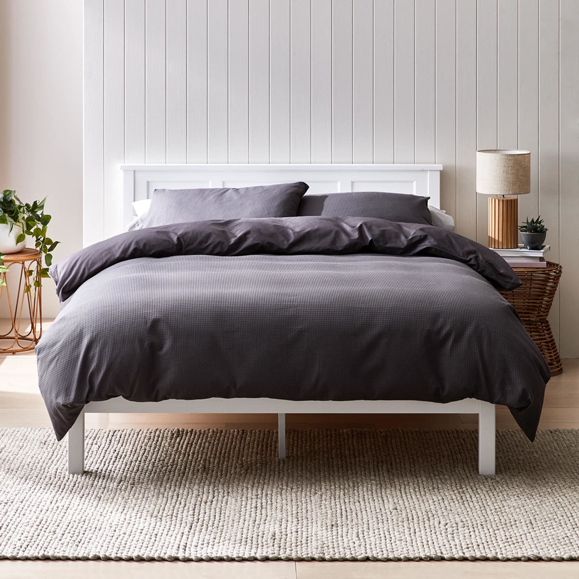 Double Bed Hamptons Bed Frame - Kmart