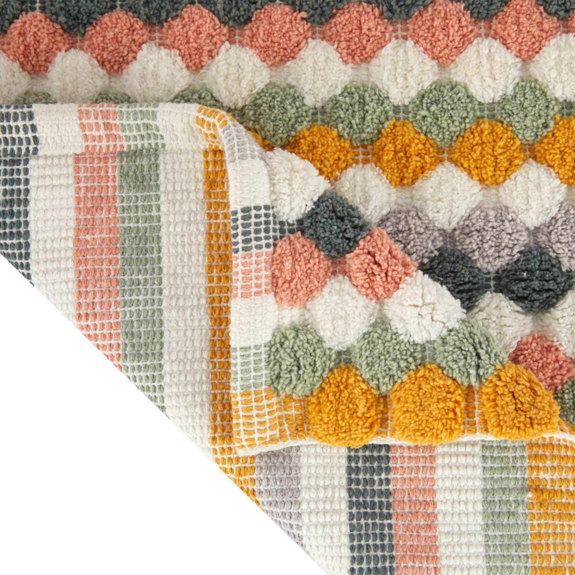 Multi Popcorn Bath Mat - Kmart