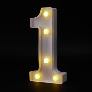 Light Up Number - 1 - Kmart