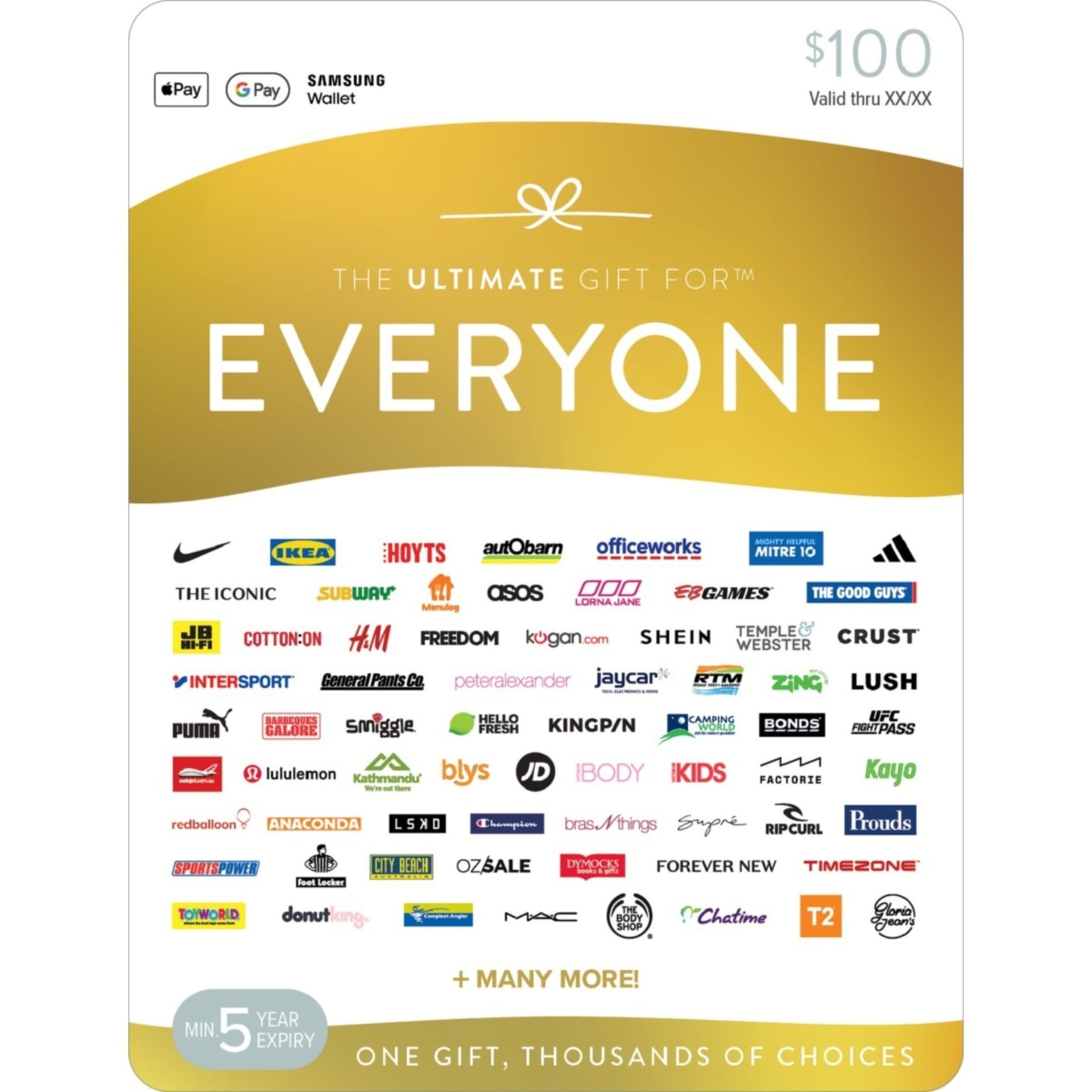 The Ultimate Gift for Everyone $100 Gift Card - Kmart