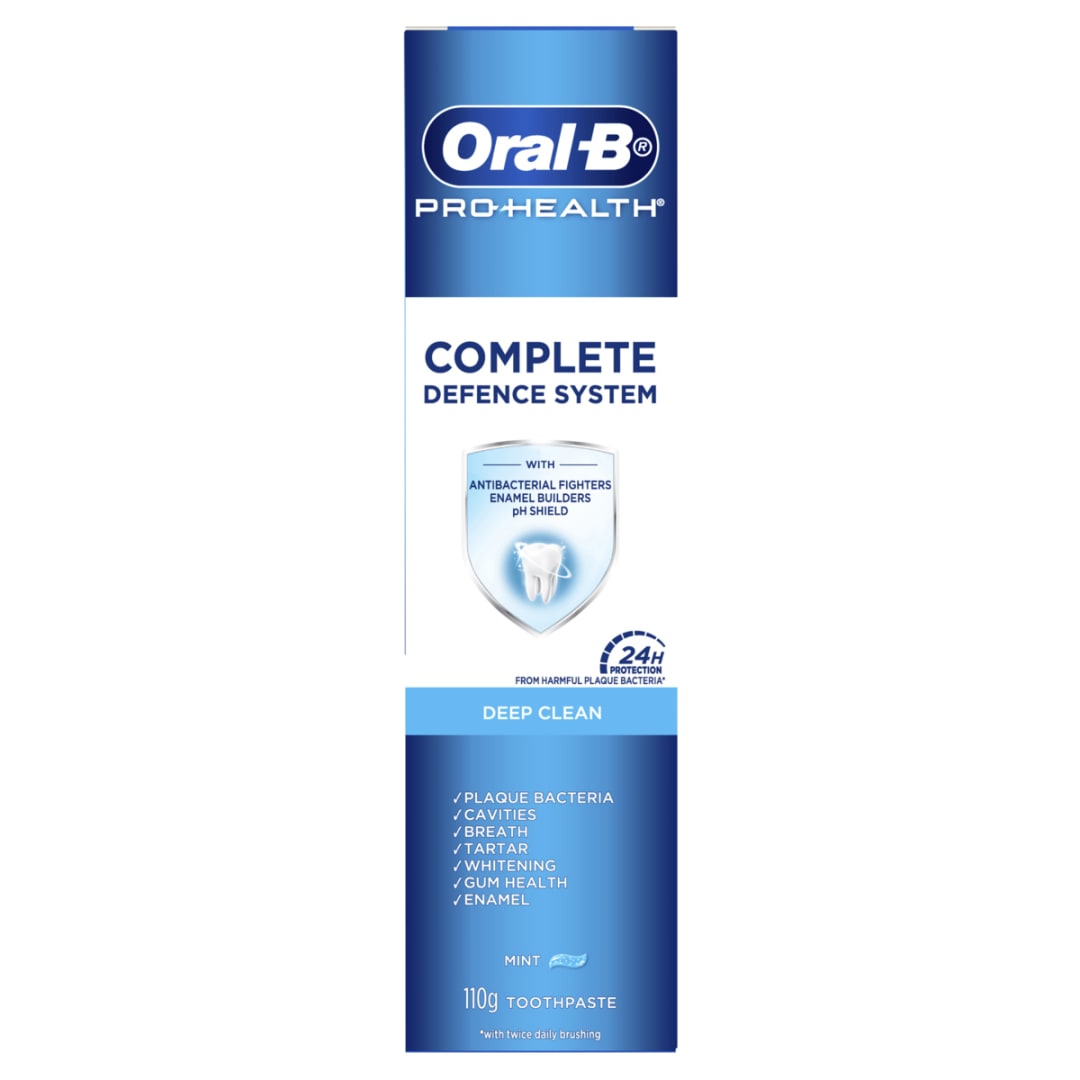 Oral-B Pro-Health Complete Defence System Deep Clean Toothpaste 110g ...