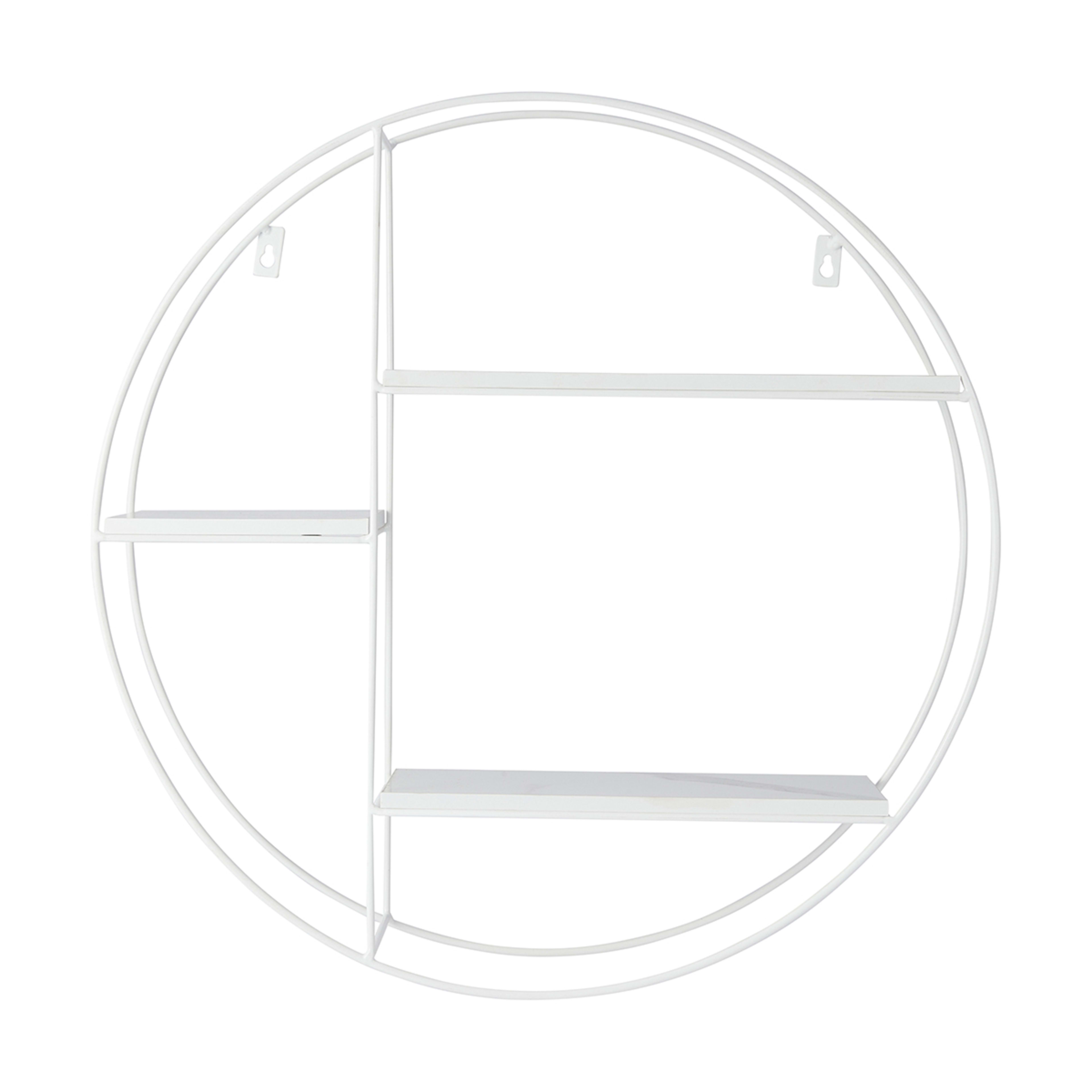 Marble Look Round Shadow Box - Kmart