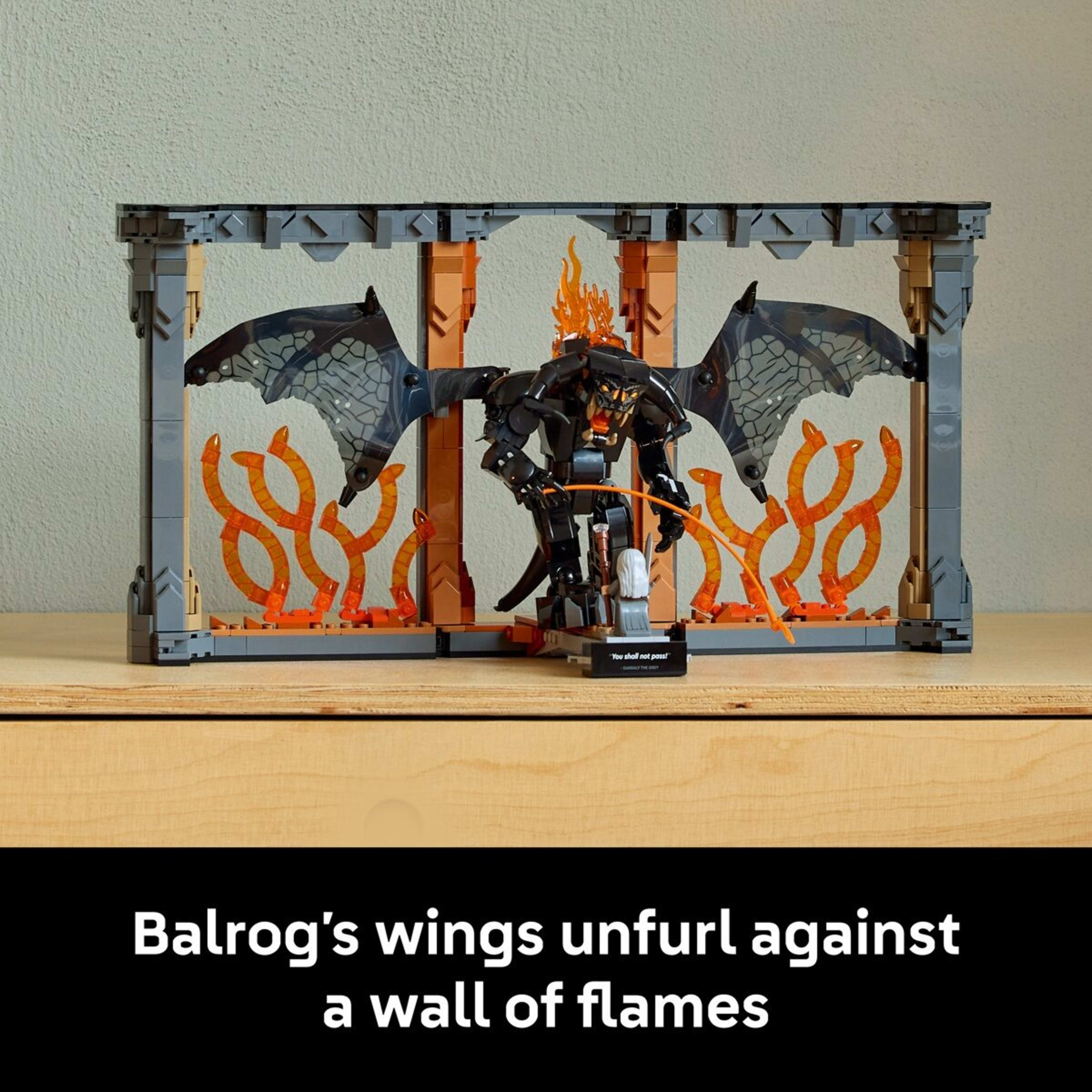 LEGO Icons The Lord of the Rings: Balrog Book Nook 10367 - Kmart