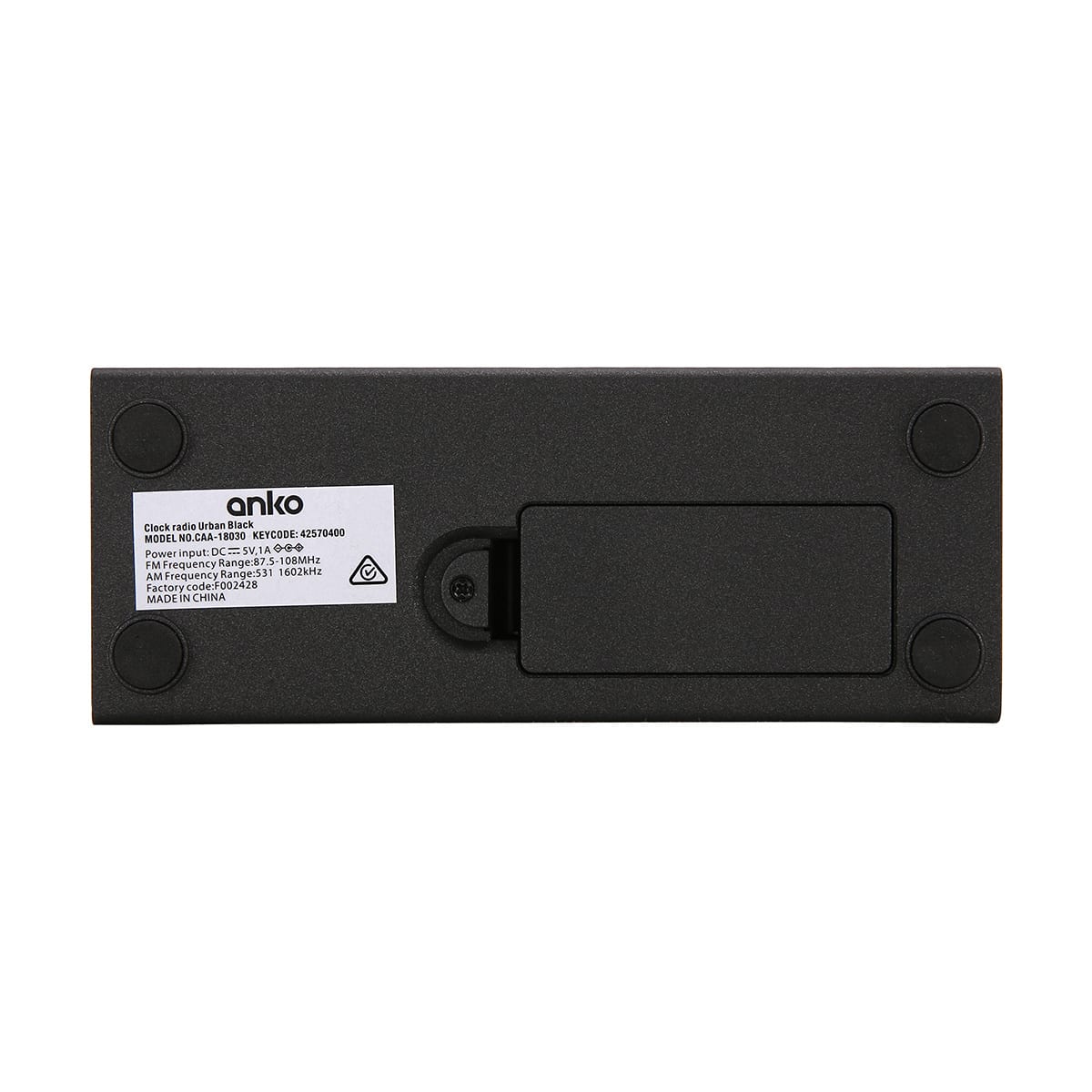 Clock Radio - Black - Kmart