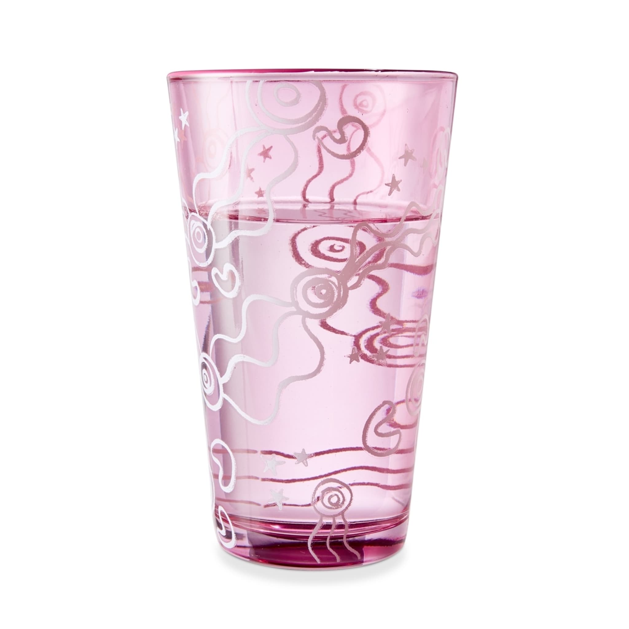 Set of 4 Rachael Sarra Flourish Glasses - Kmart