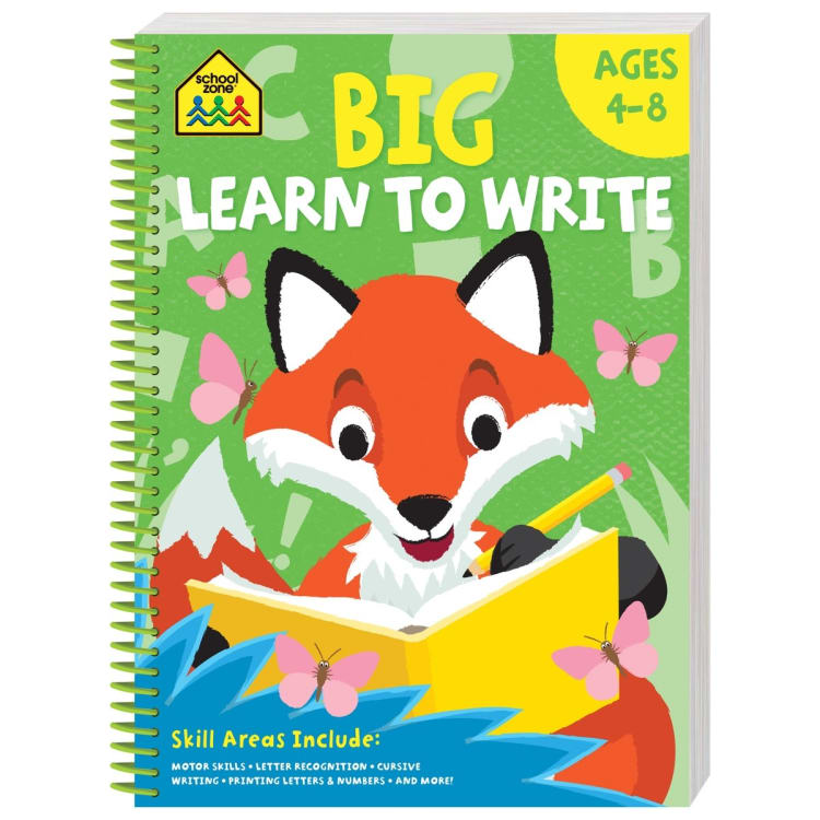School Zone Big Learn to Write - Book - Kmart