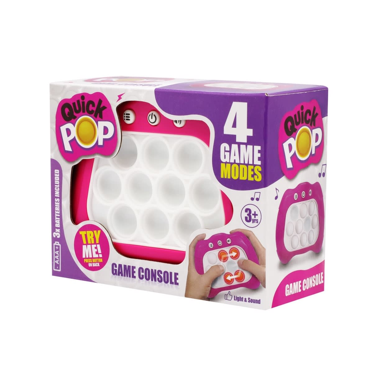 Quick Pop Game Console - Assorted - Kmart NZ