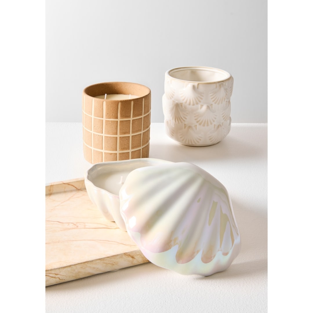 Shell Shaped Candle - Kmart