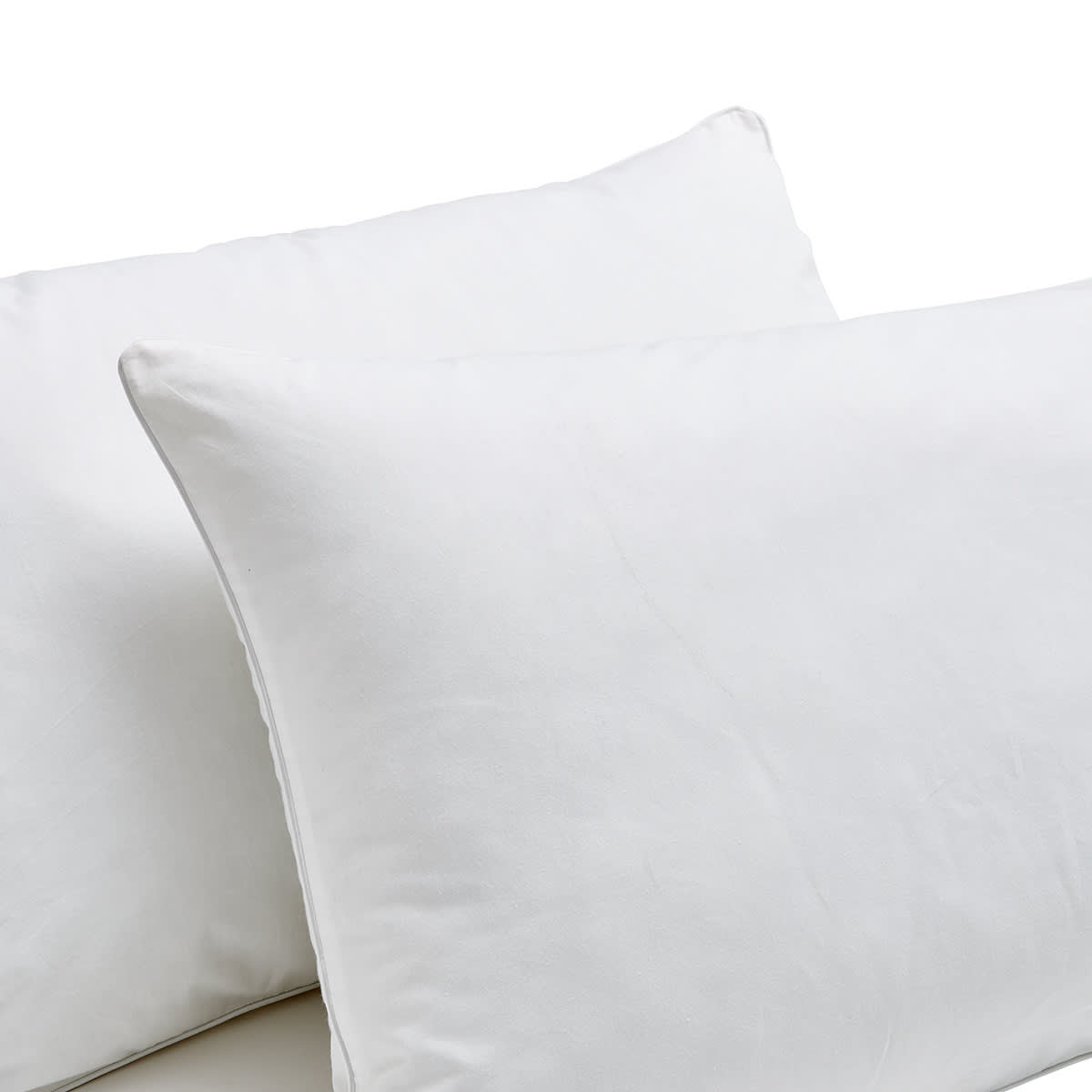 2 Pack Supreme Comfort Pillows - Medium Profile, White - Kmart