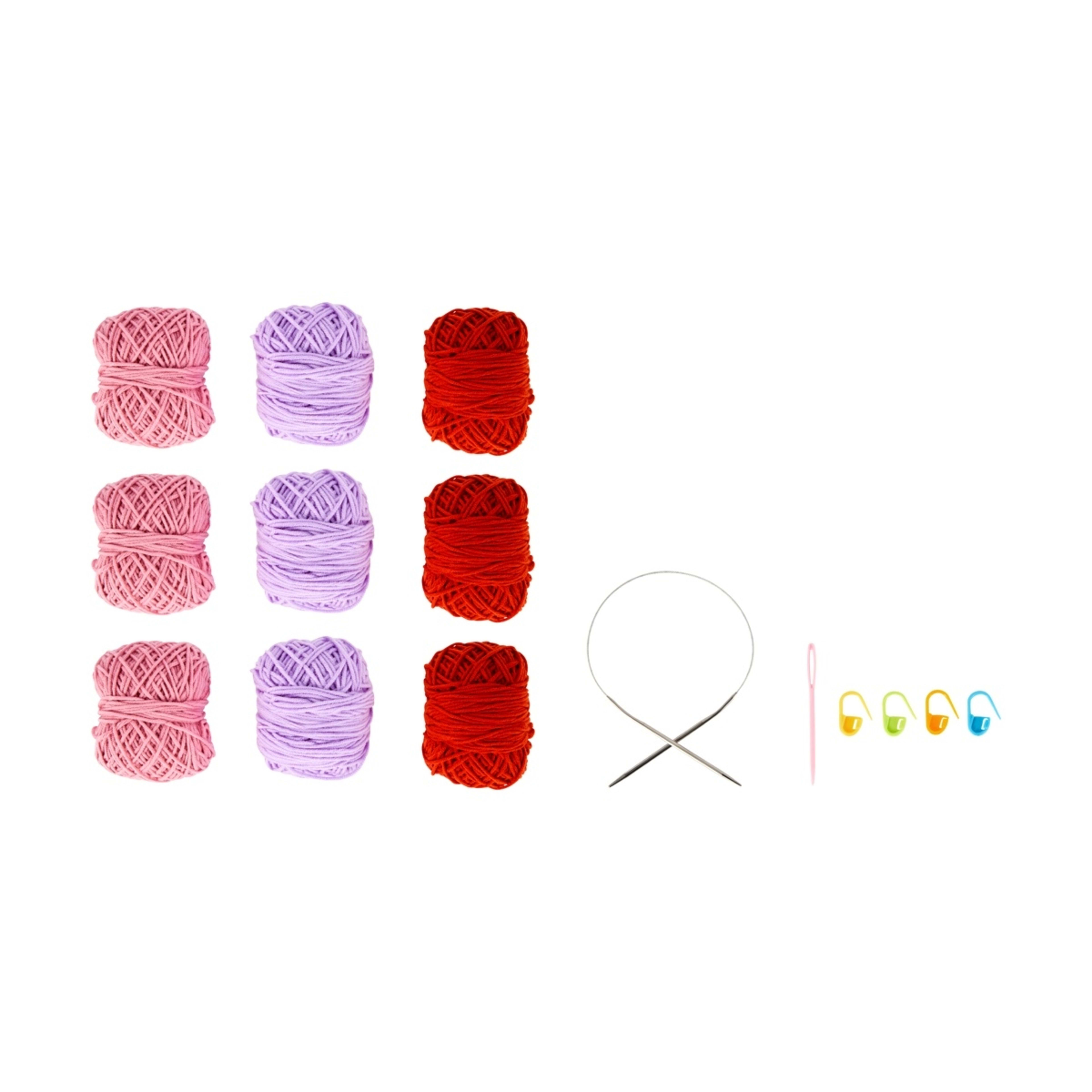 DIY Knitting Scarf Kit - Kmart