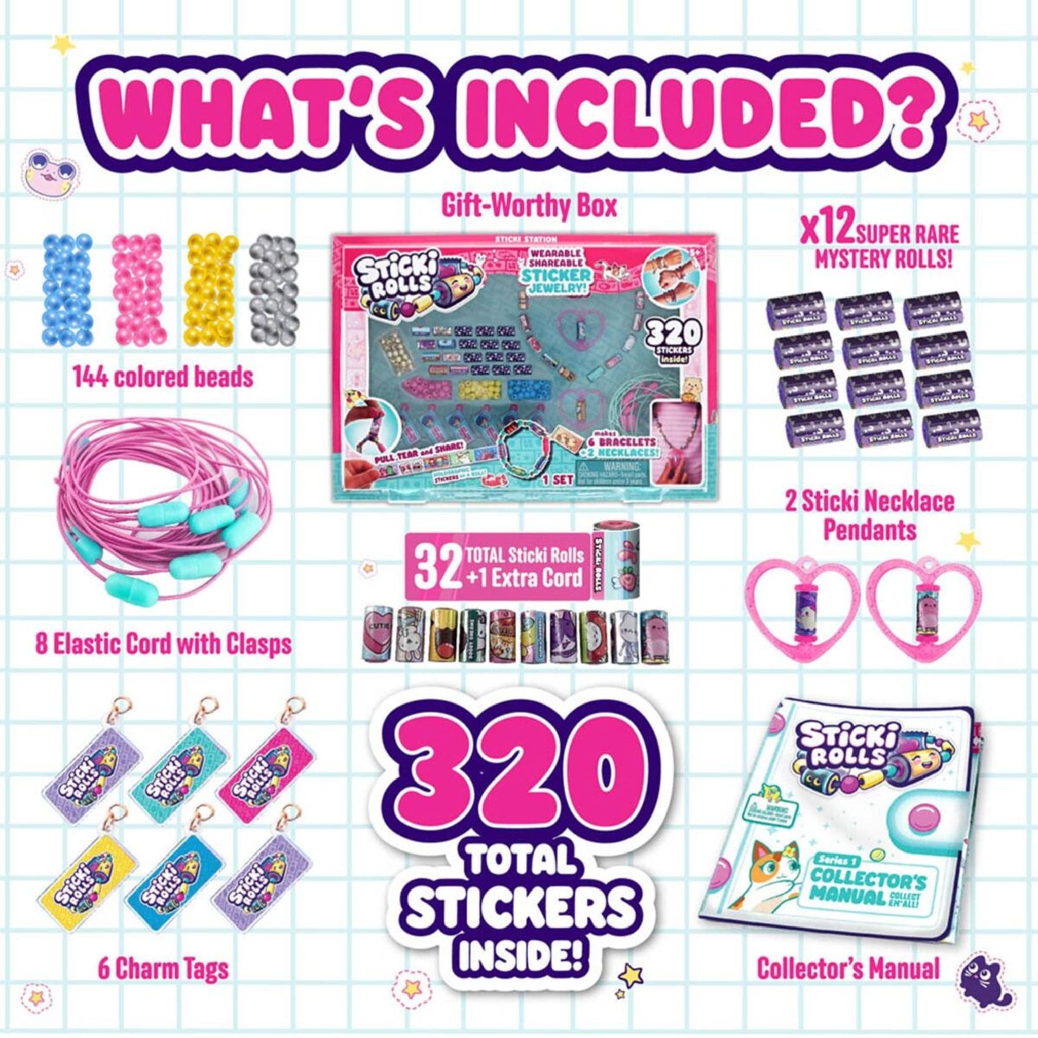 Sticki Rolls Sticki Station Jewellery Kit - Kmart
