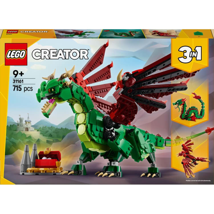 LEGO Creator Medieval Dragon 31161 - Kmart