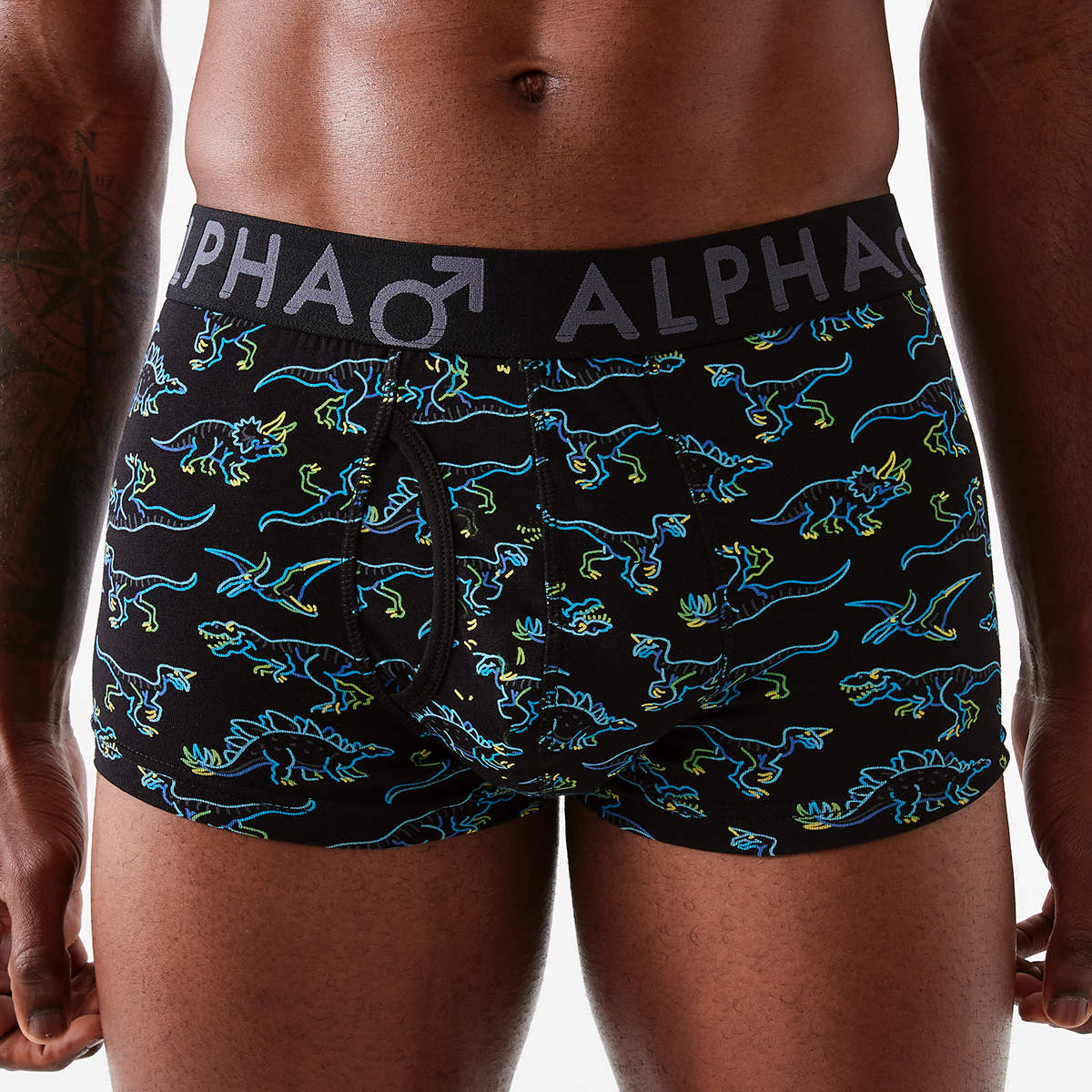 3 Pack Fly Front Print Trunks - Kmart NZ