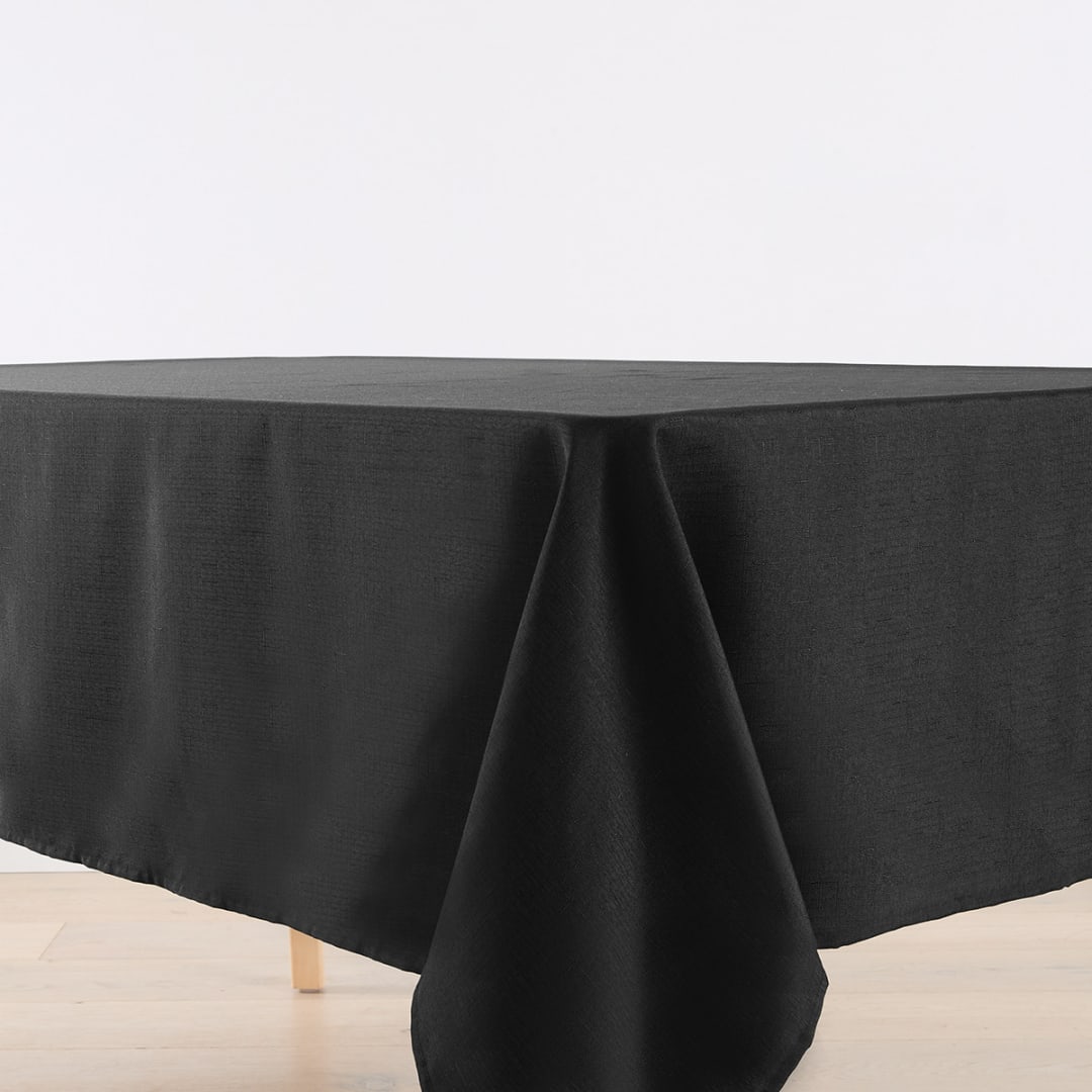 Black Extra Large Tablecloth - Kmart