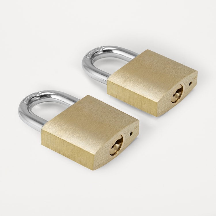 2 Pack Padlock - 30mm - Kmart