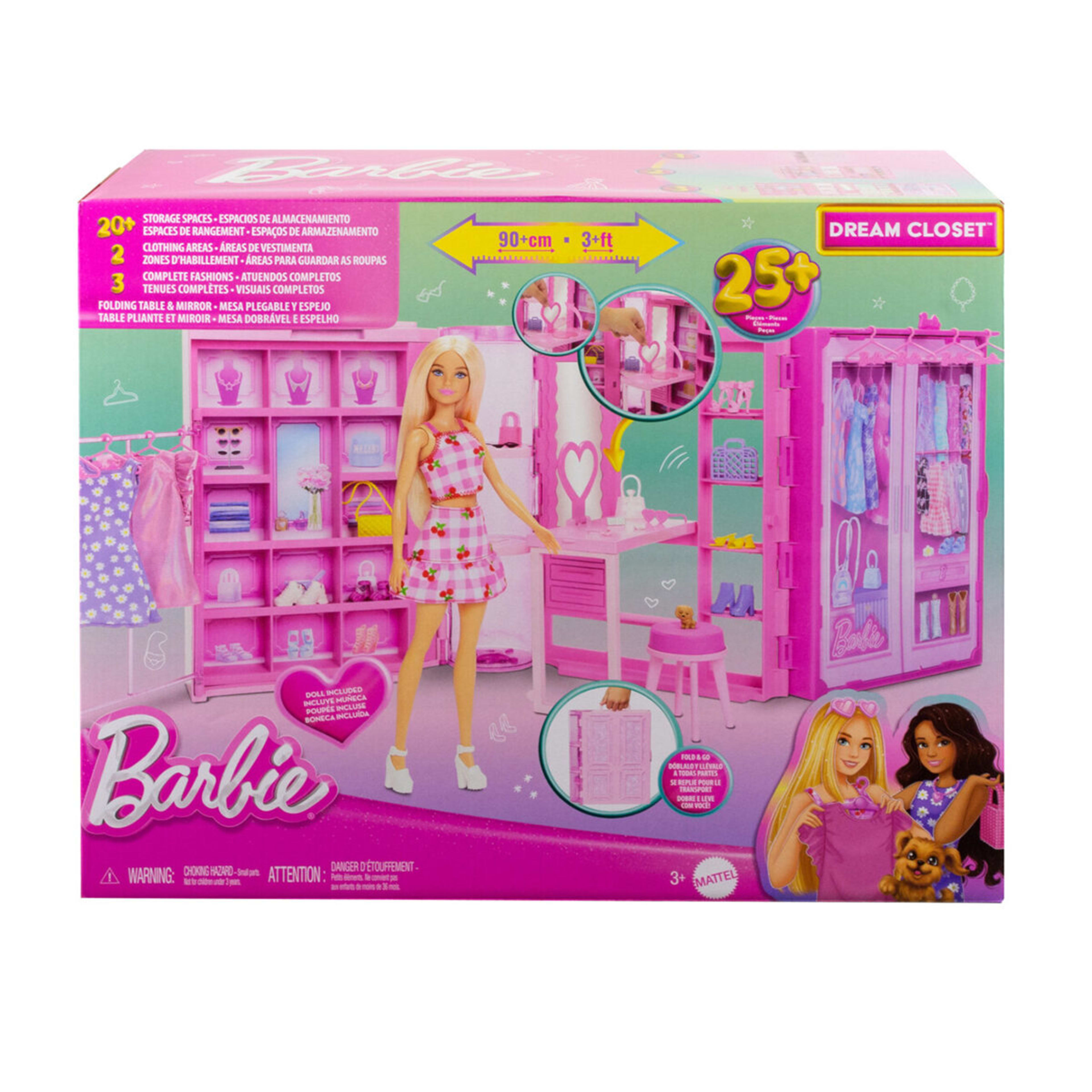 Barbie Dream Closet Toy Playset - Kmart