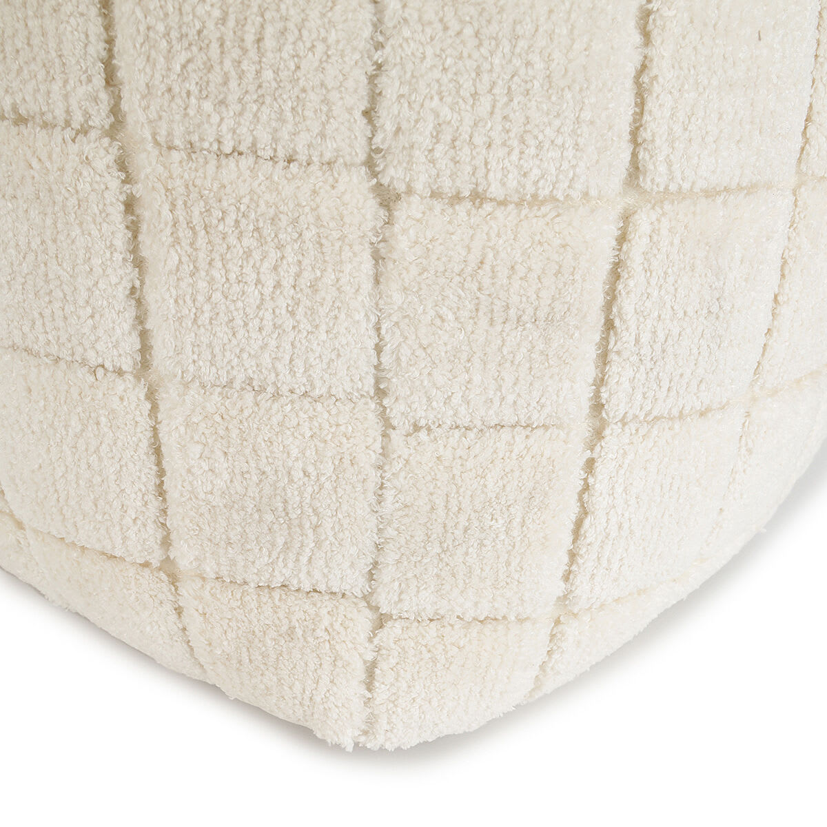 Lofty Check Ottoman - Kmart