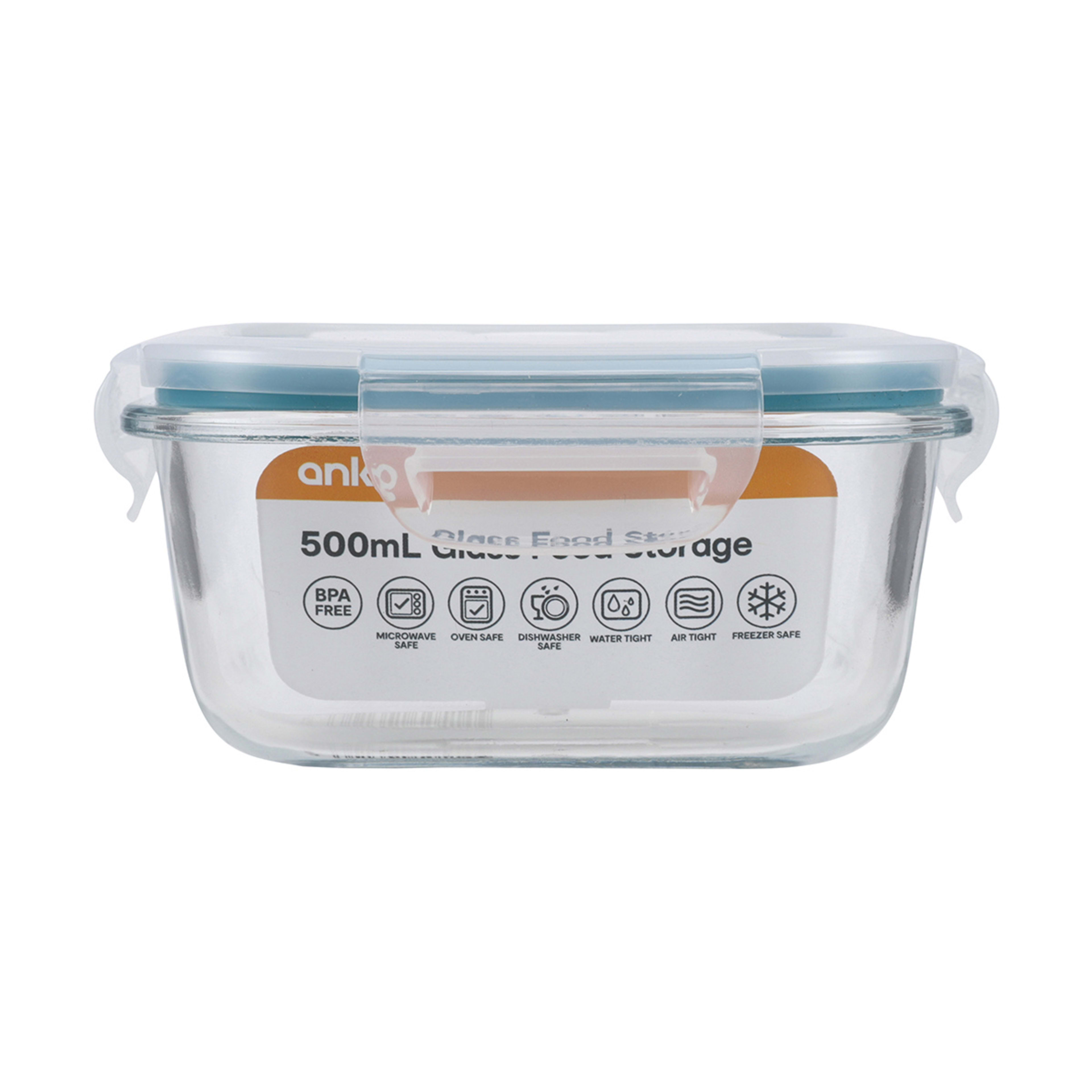 500ml Glass Food Storage Container - Kmart