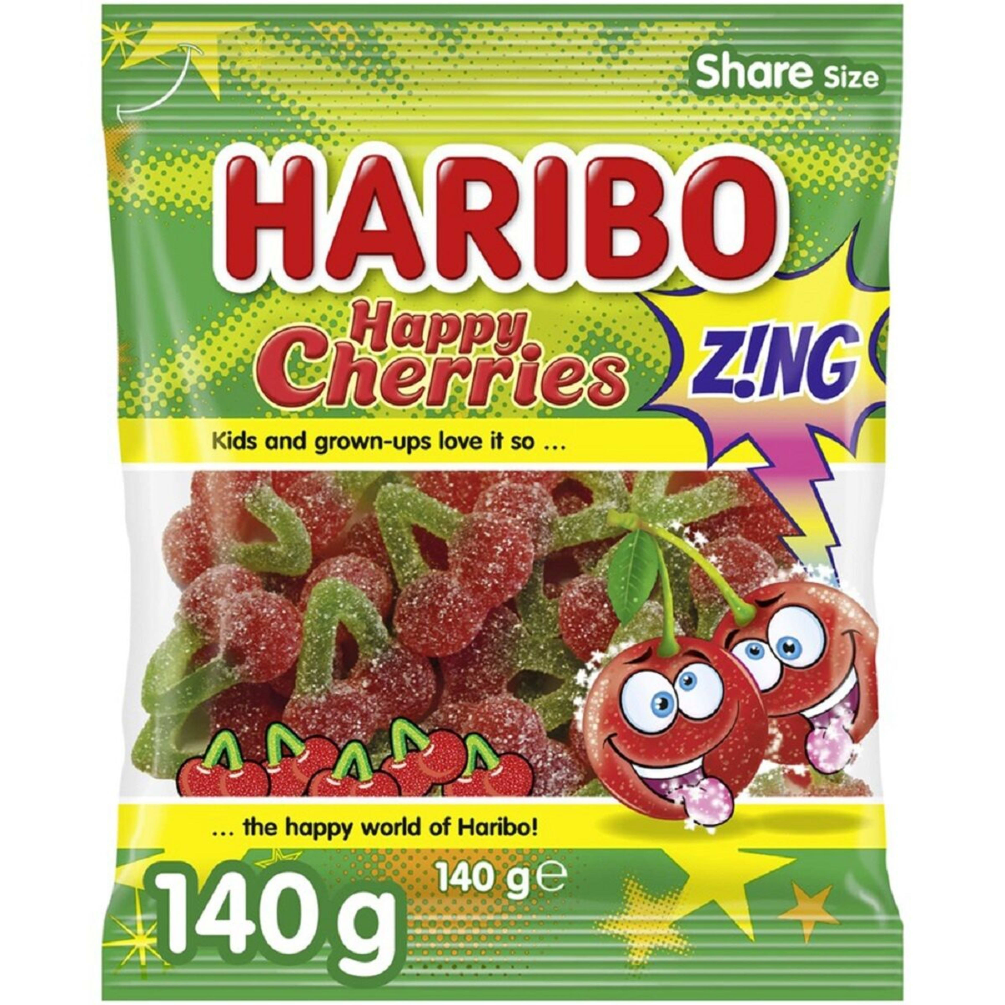 Haribo Happy Cherries Zing 140g - Kmart