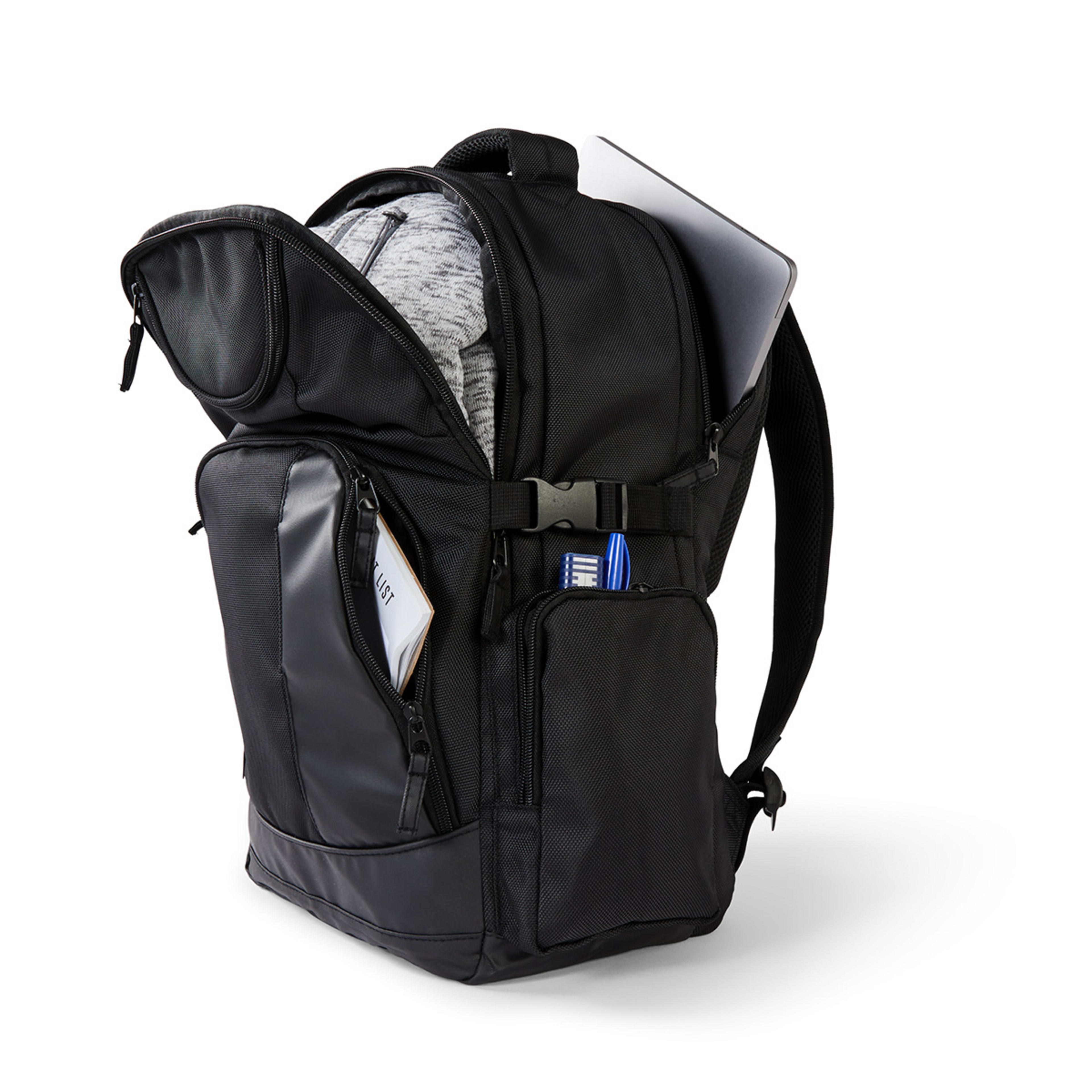 20L Commuter Backpack - Black - Kmart
