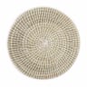 White Coil Round Placemat - Kmart