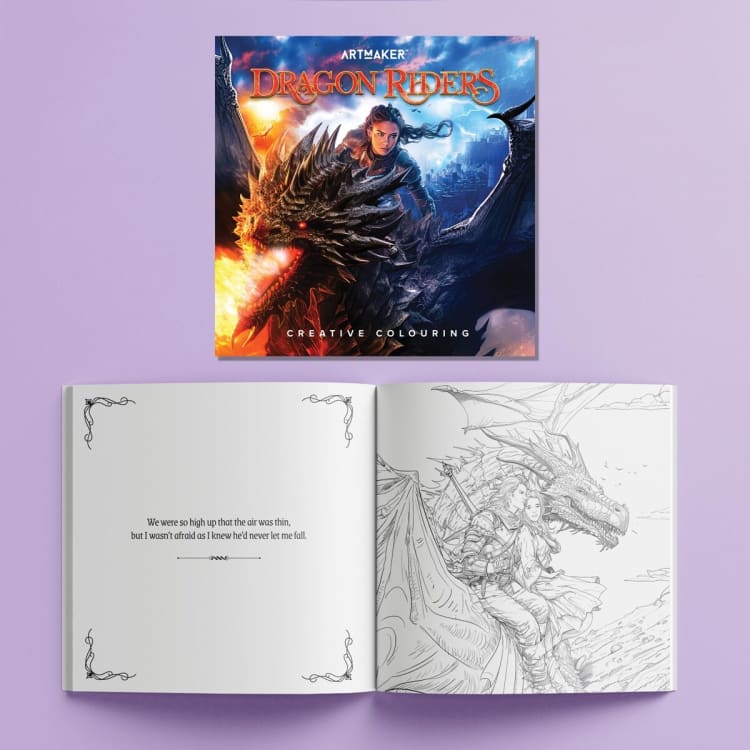 Art Maker Ultimate Romantasy Colouring Kit - Book - Kmart