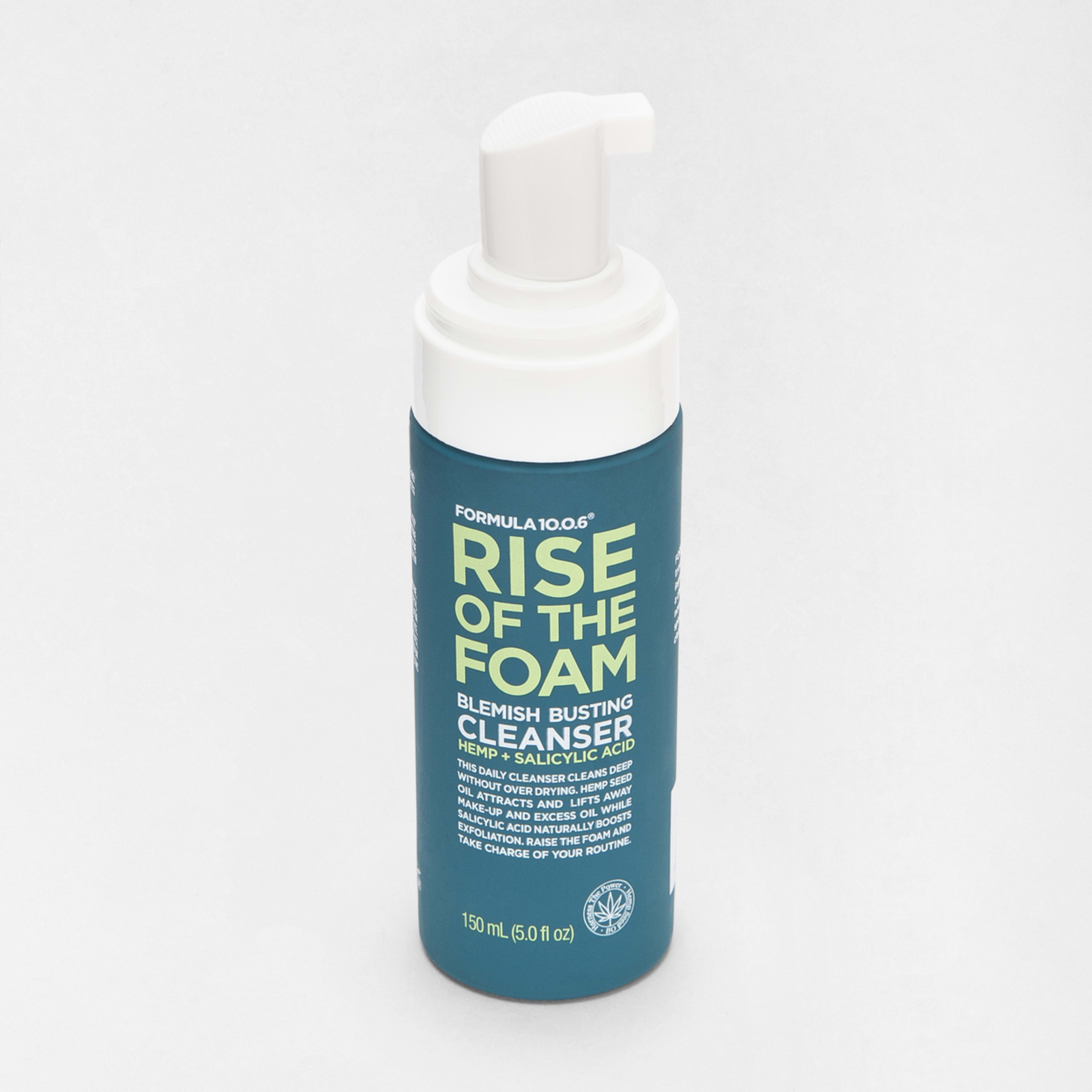 Formula 10.0.6 Rise Of The Foam Blemish Busting Cleanser 150ml - Hemp ...