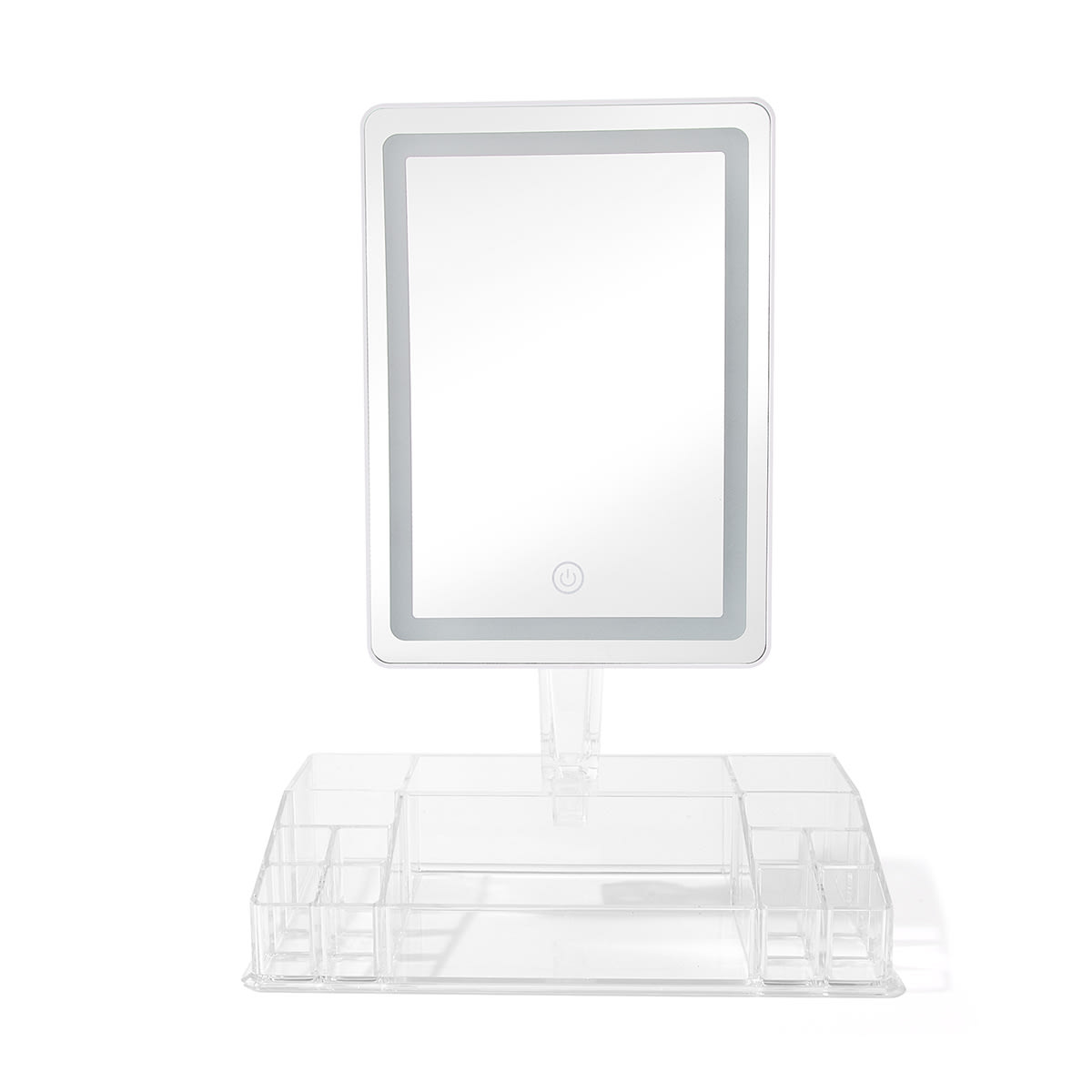 LED Mirror with Storage - Kmart