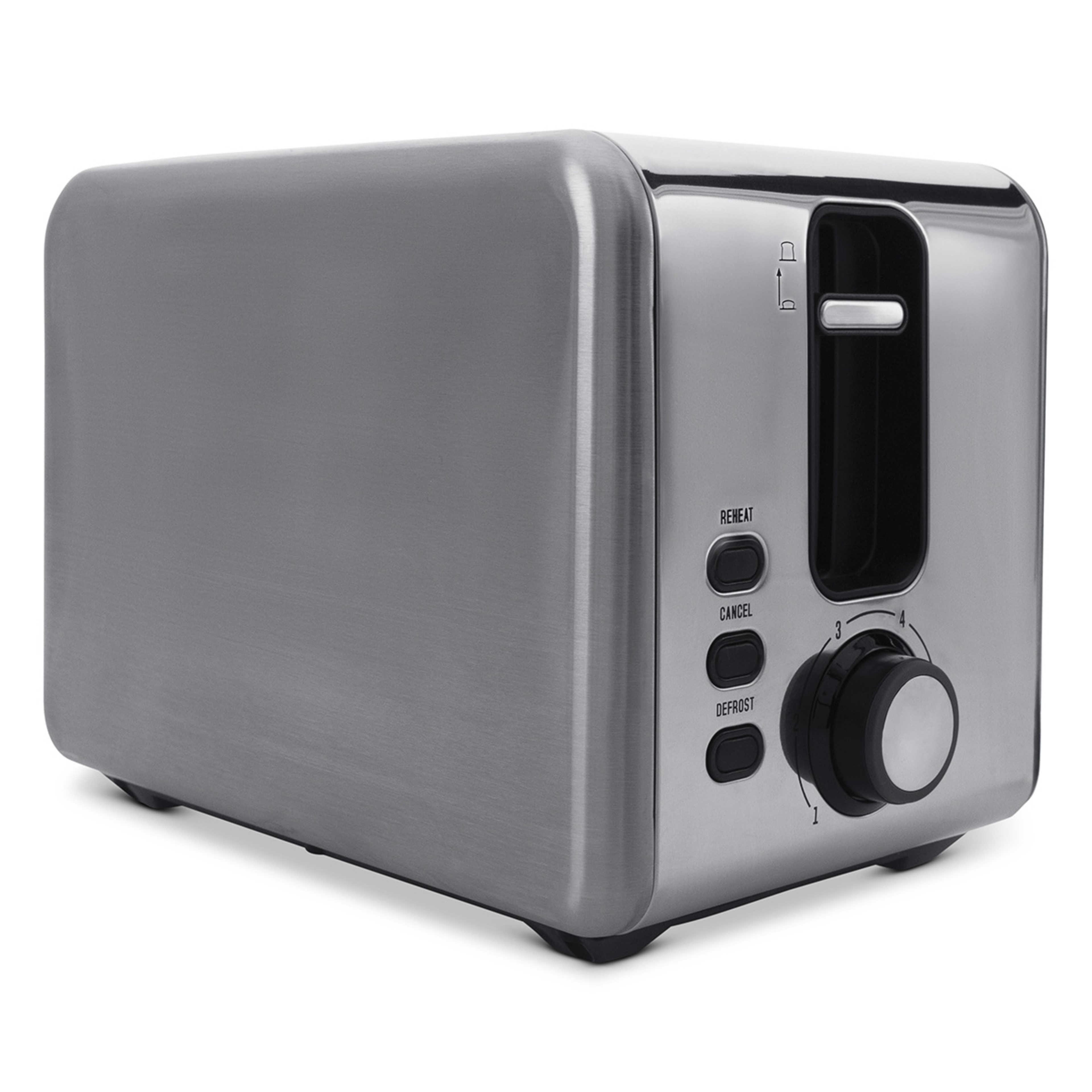 2 Slice Stainless Steel Toaster - Kmart