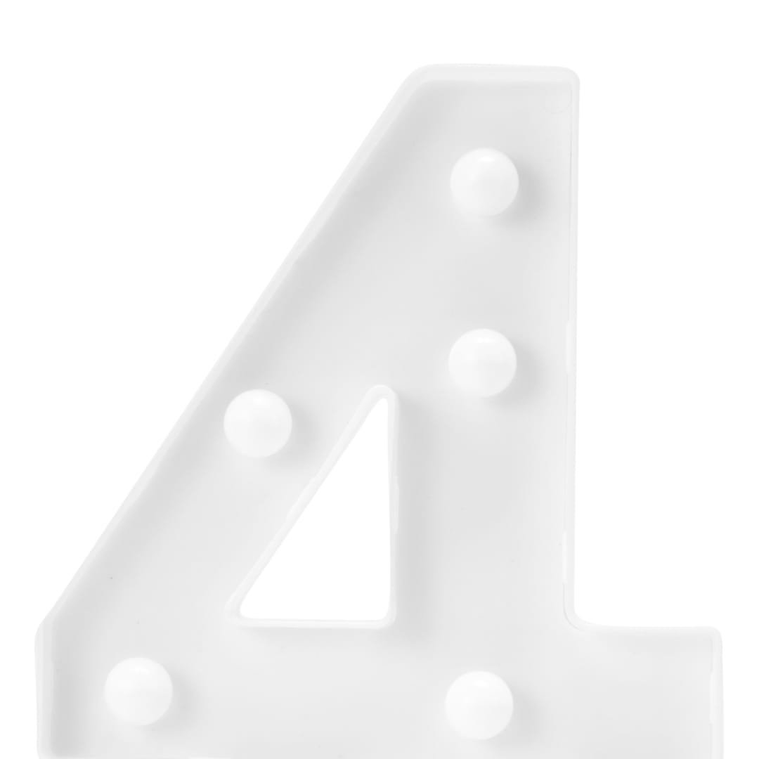 Light Up Number - 4 - Kmart