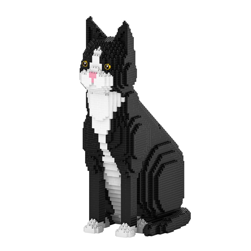2706 Piece Mini Blocks Animal Series: Giant Cat - Kmart NZ