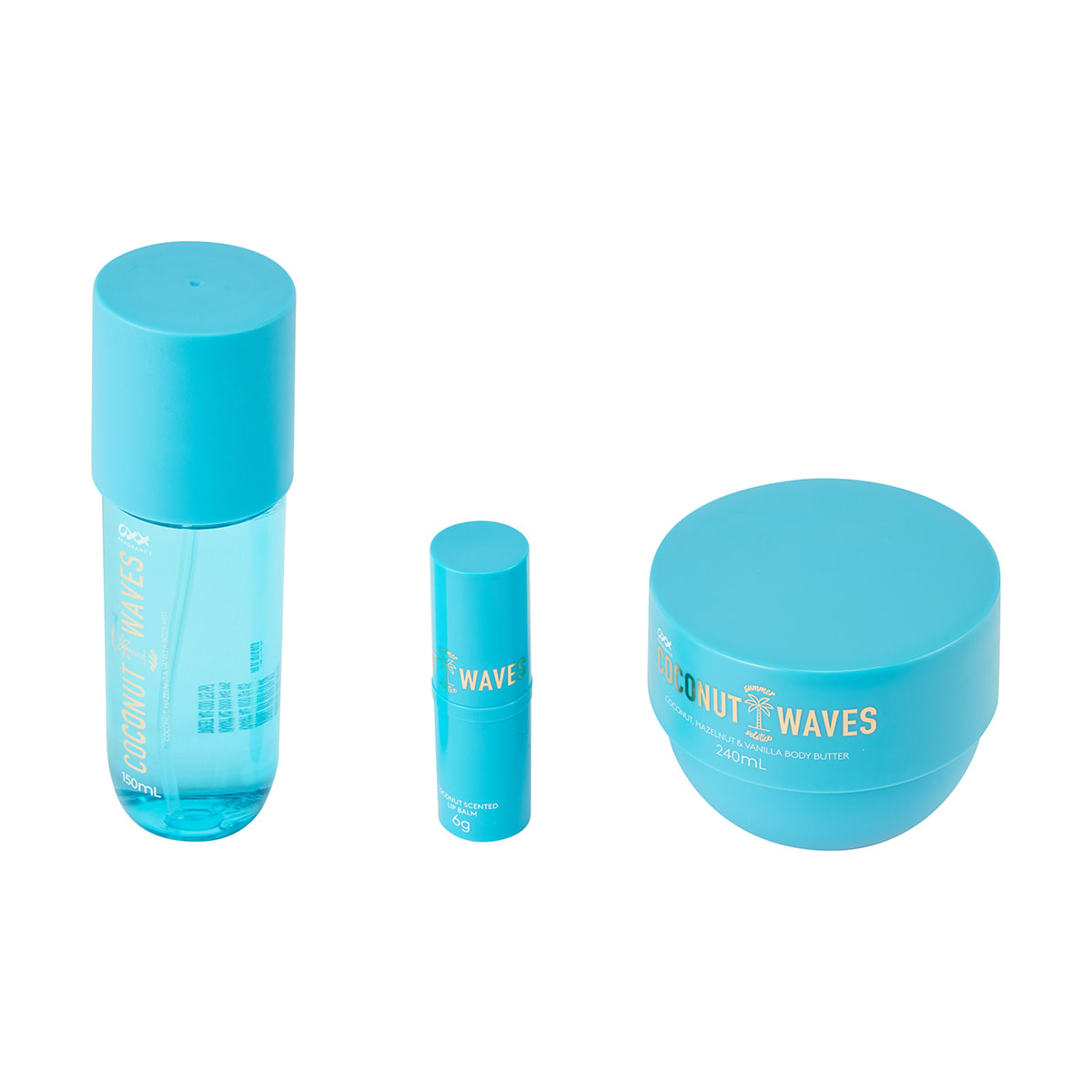 OXX Fragrance Coconut Waves Summer Solstice Gift Set - Kmart