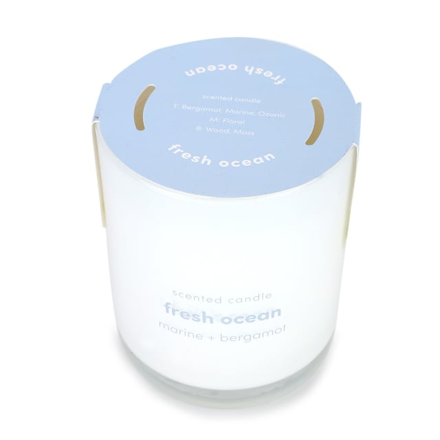 Fresh Ocean Scented Candle - Kmart