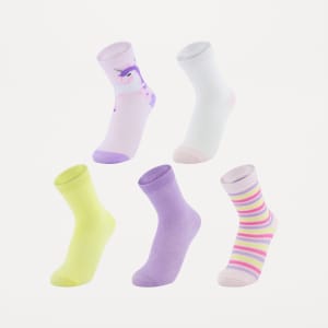 5 Pack Crew Socks - Kmart