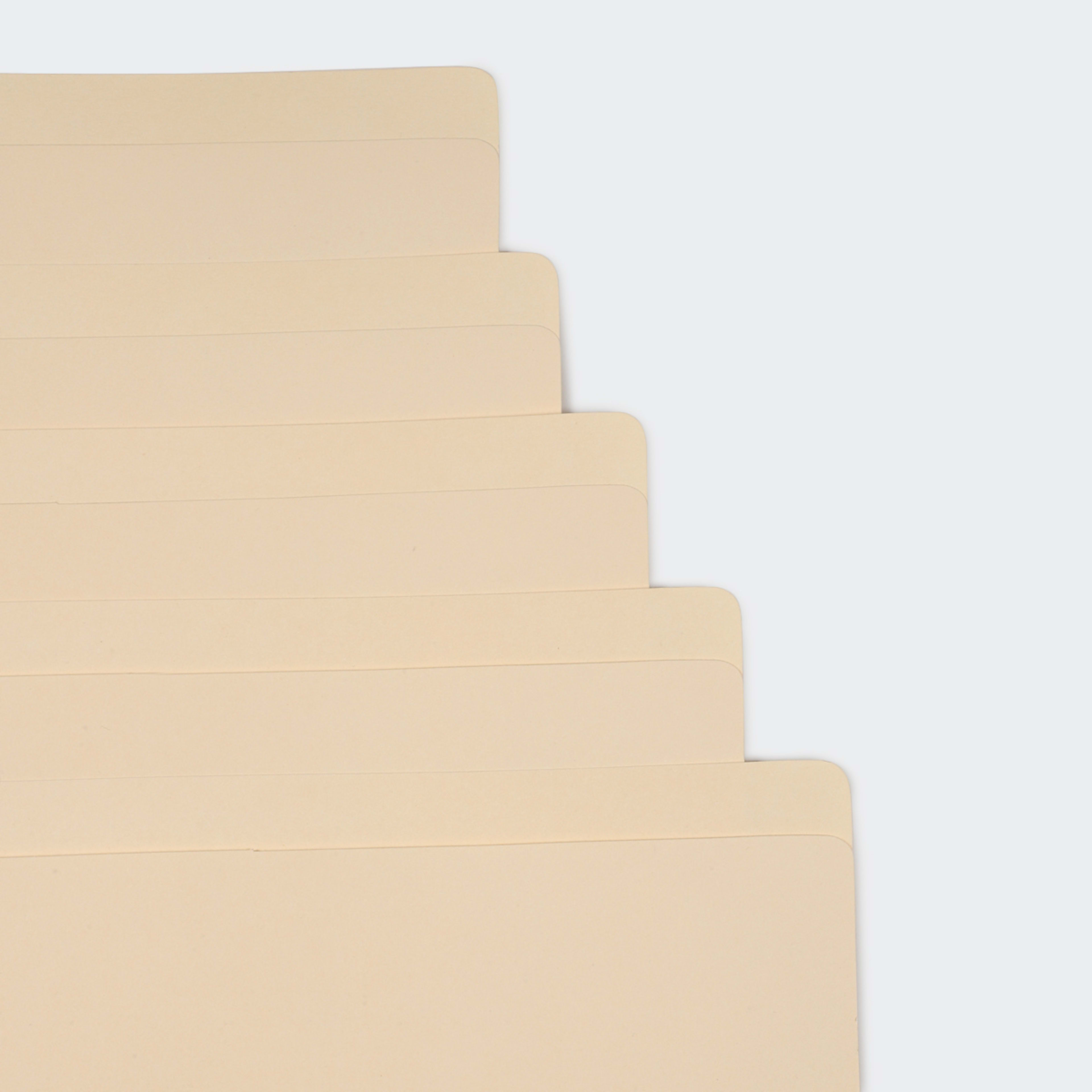 10 Pack Foolscap Manilla Folders - Kmart