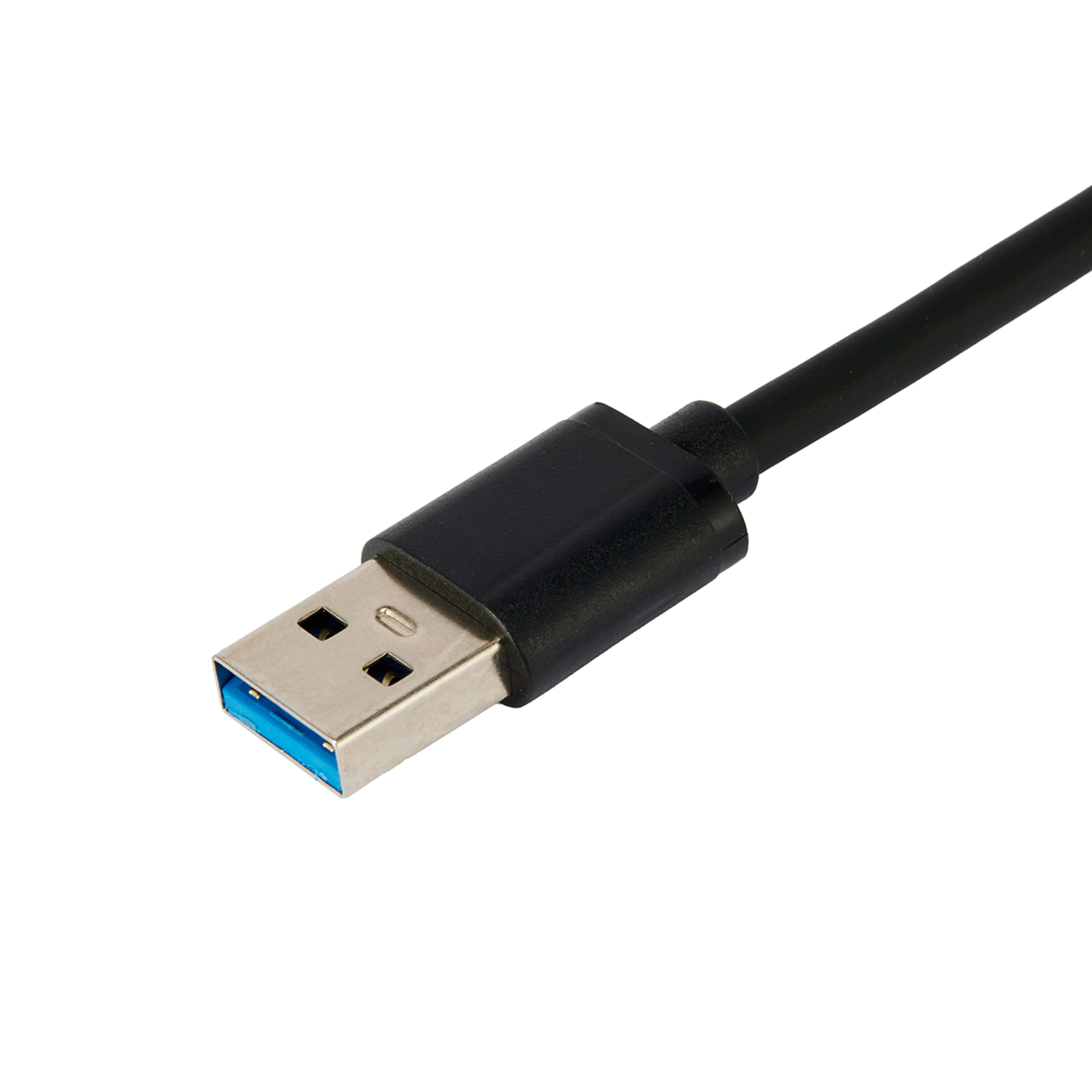 4 Port USB 3.0 Hub - Black - Kmart