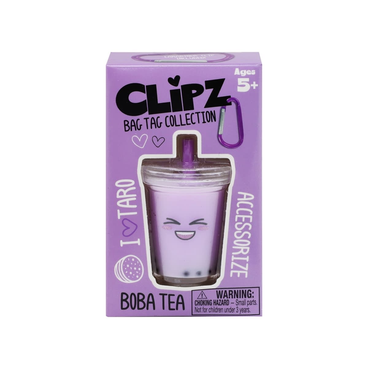 Clipz Boba Tea Bag Tag - Assorted - Kmart