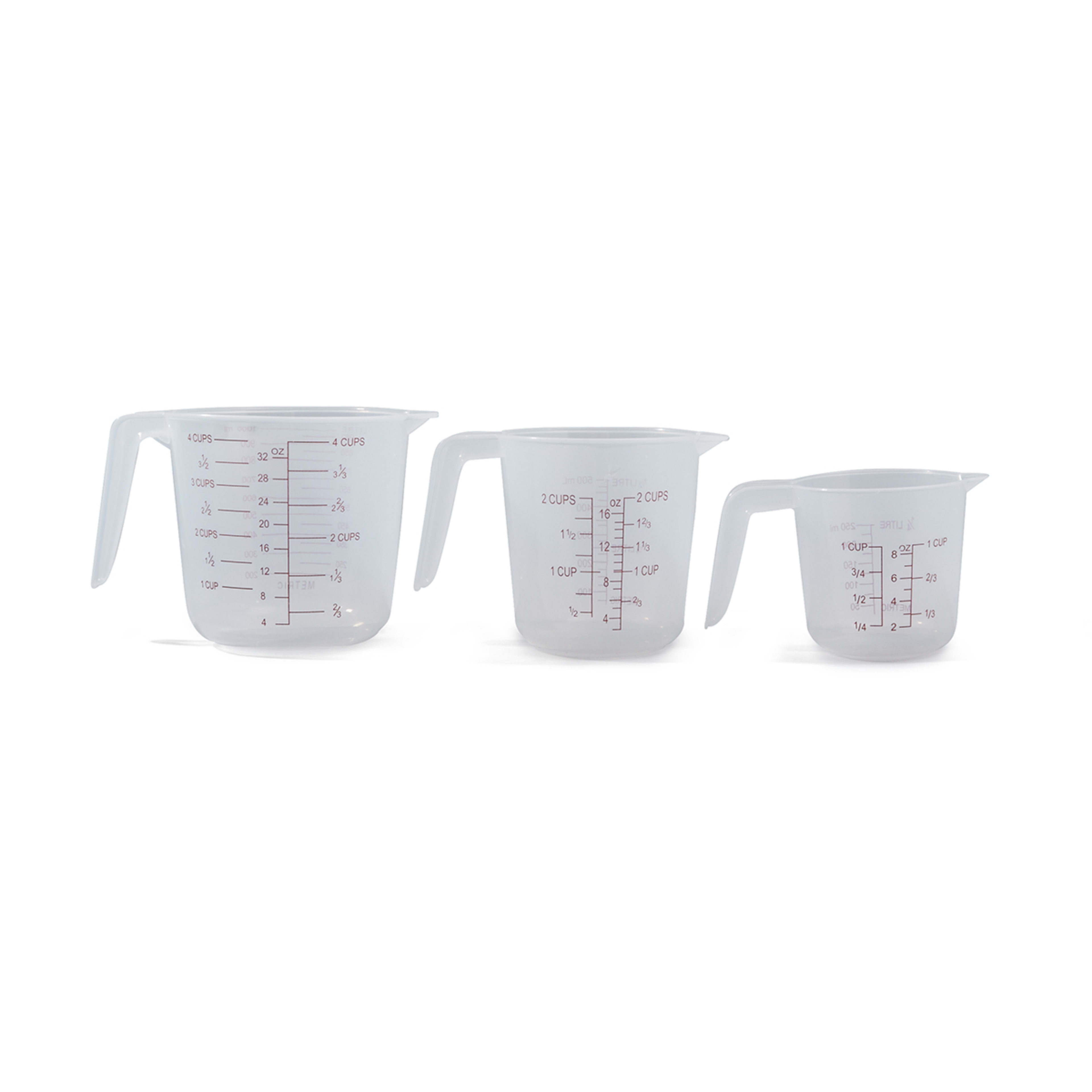 Set of 3 Measuring Jugs - Kmart