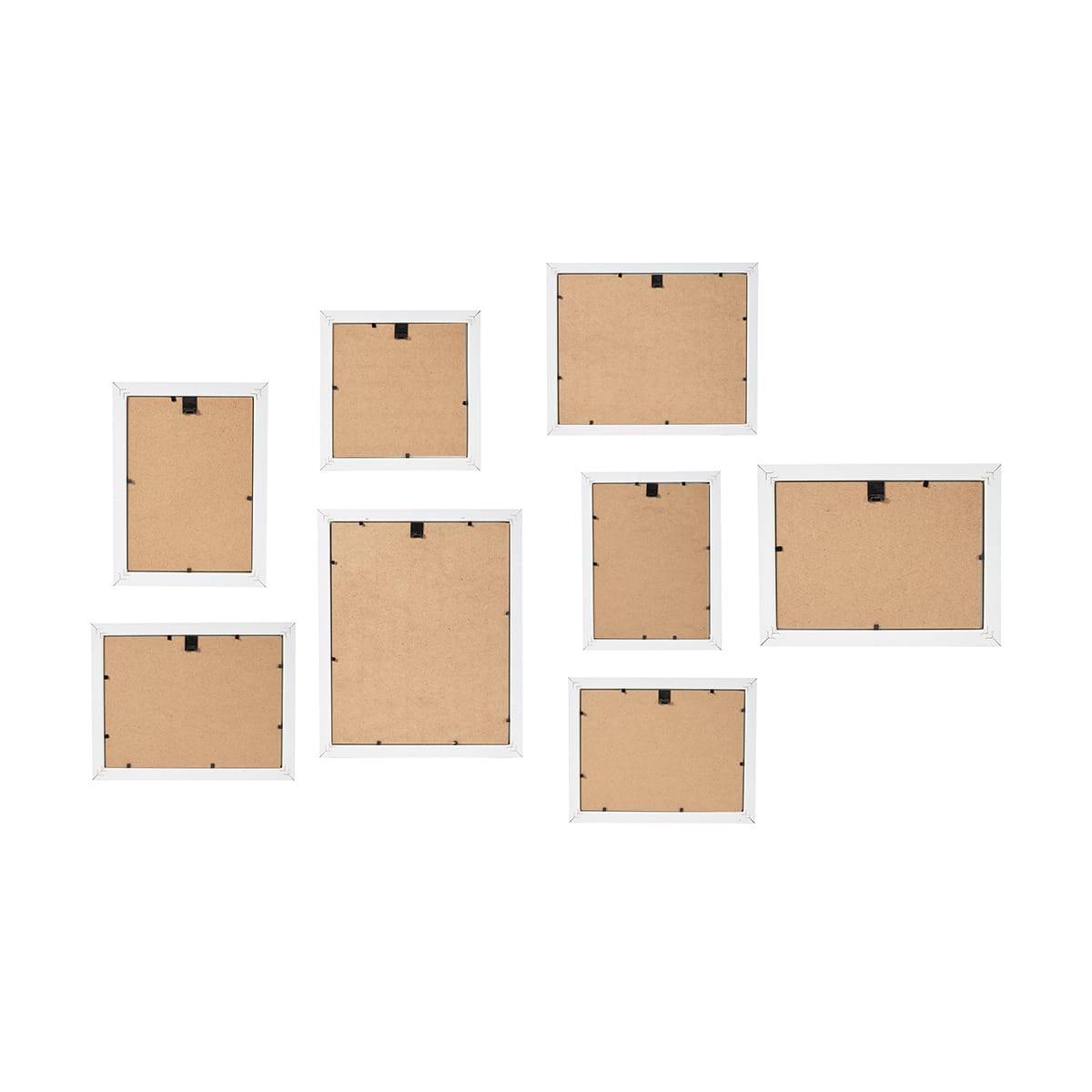 8 Piece Wall Photo Frame Set - White - Kmart